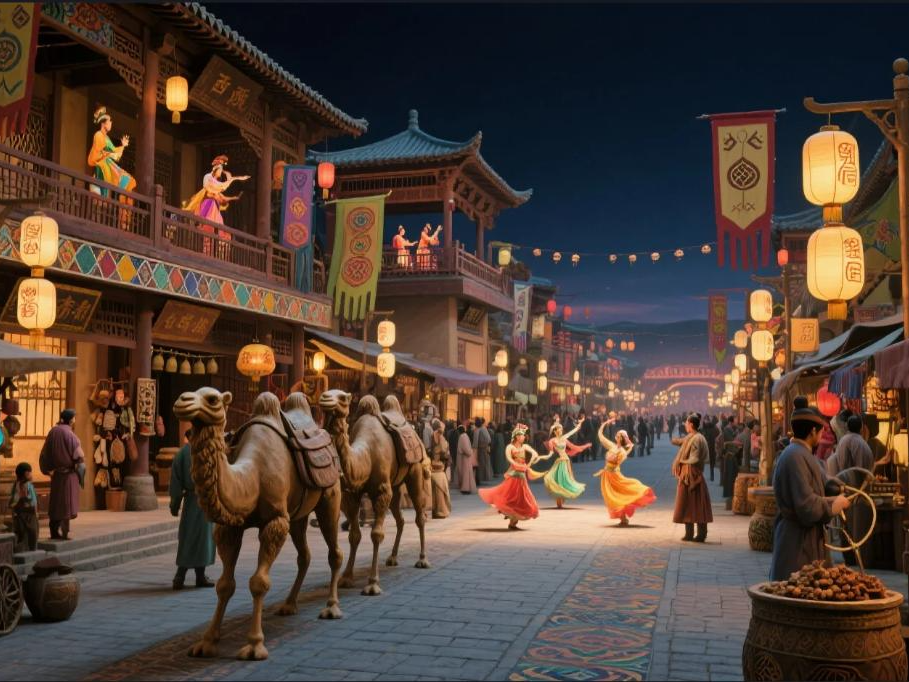 西域风情街_哒哒iii-站酷ZCOOL