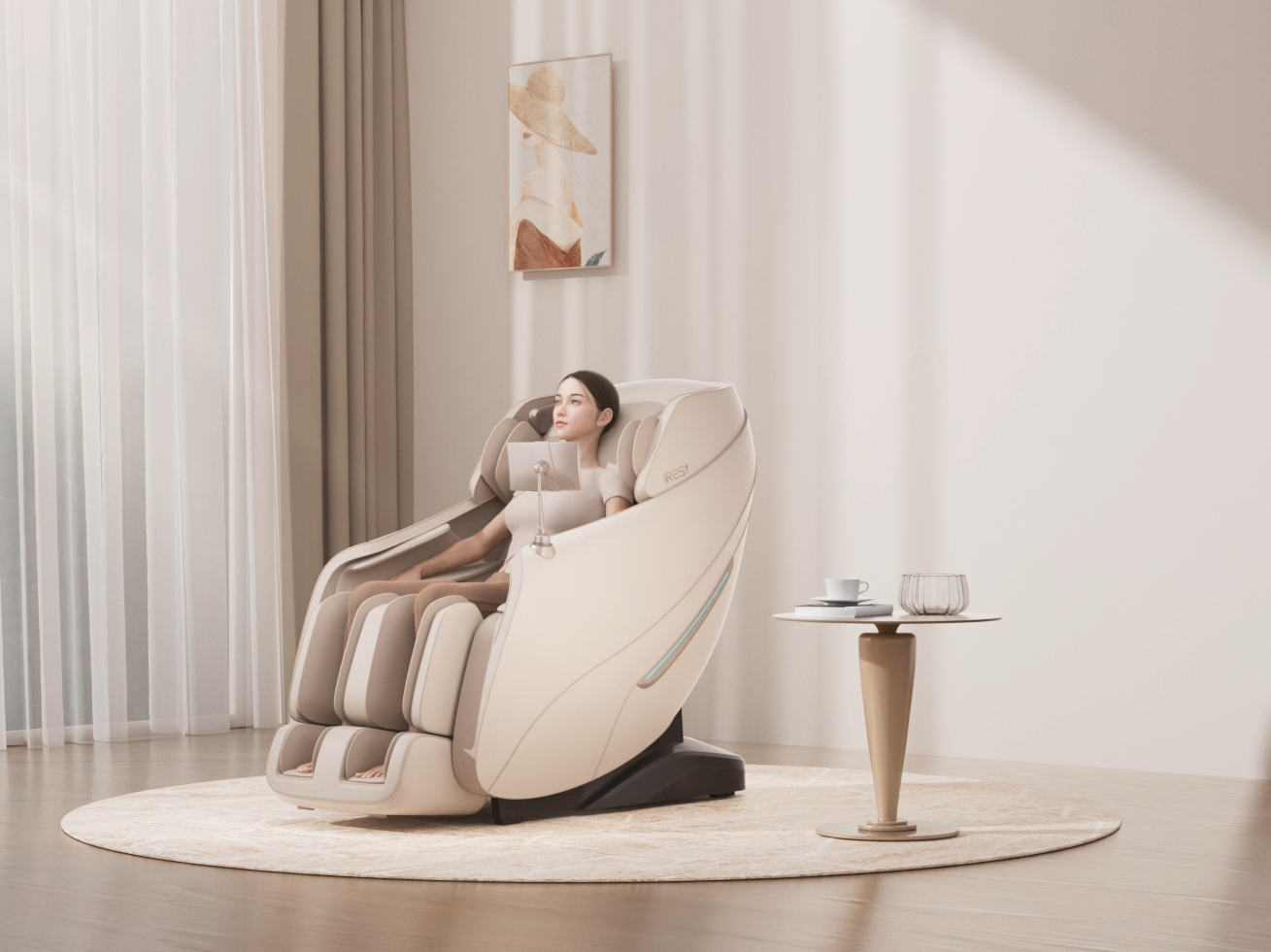 【FRANK_阿樟】iRest按摩椅 4D按摩师L2S_FRANK_香樟-站酷ZCOOL