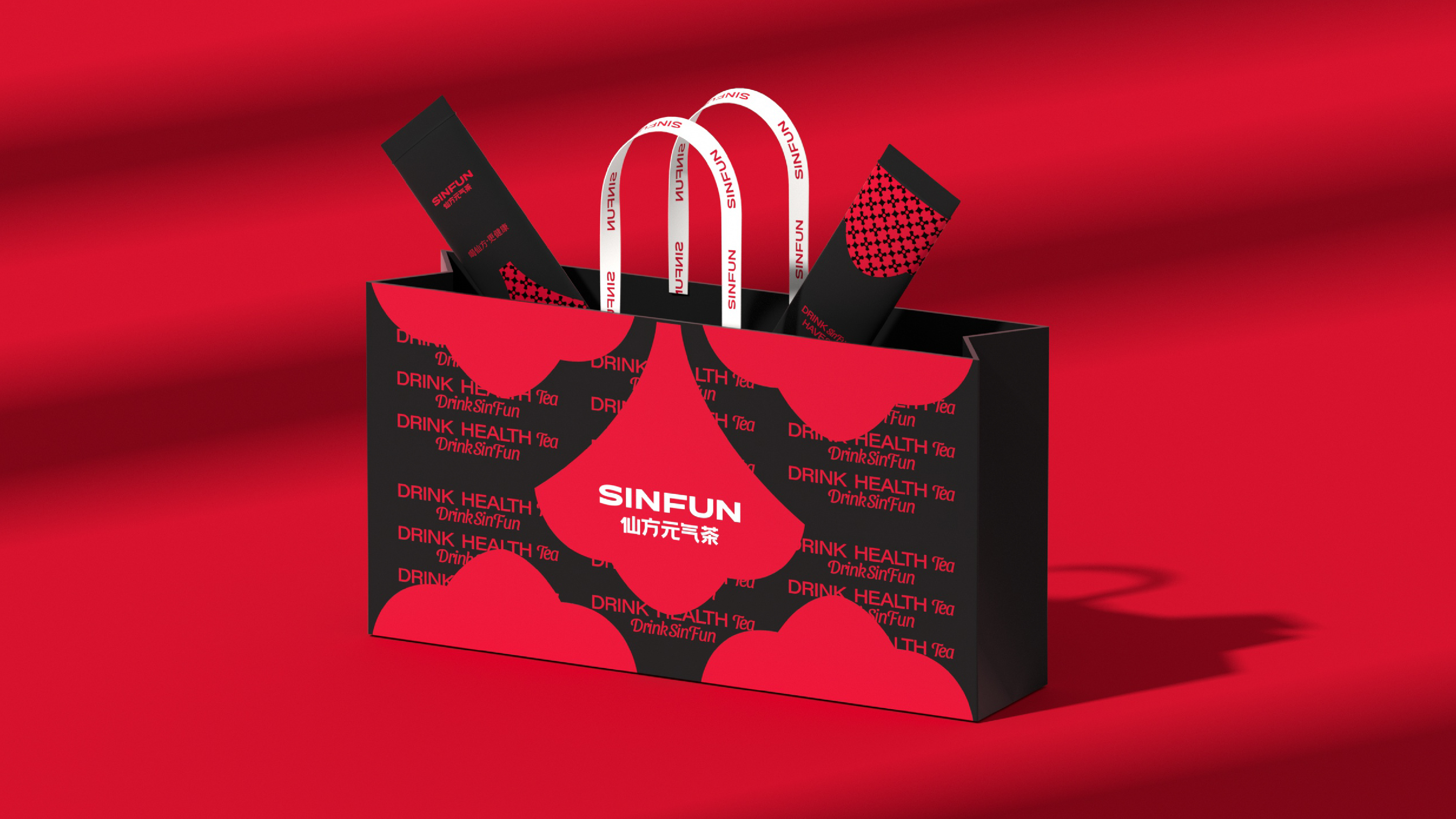 仙方元气茶-品牌全案设计_言合品牌设计-站酷ZCOOL