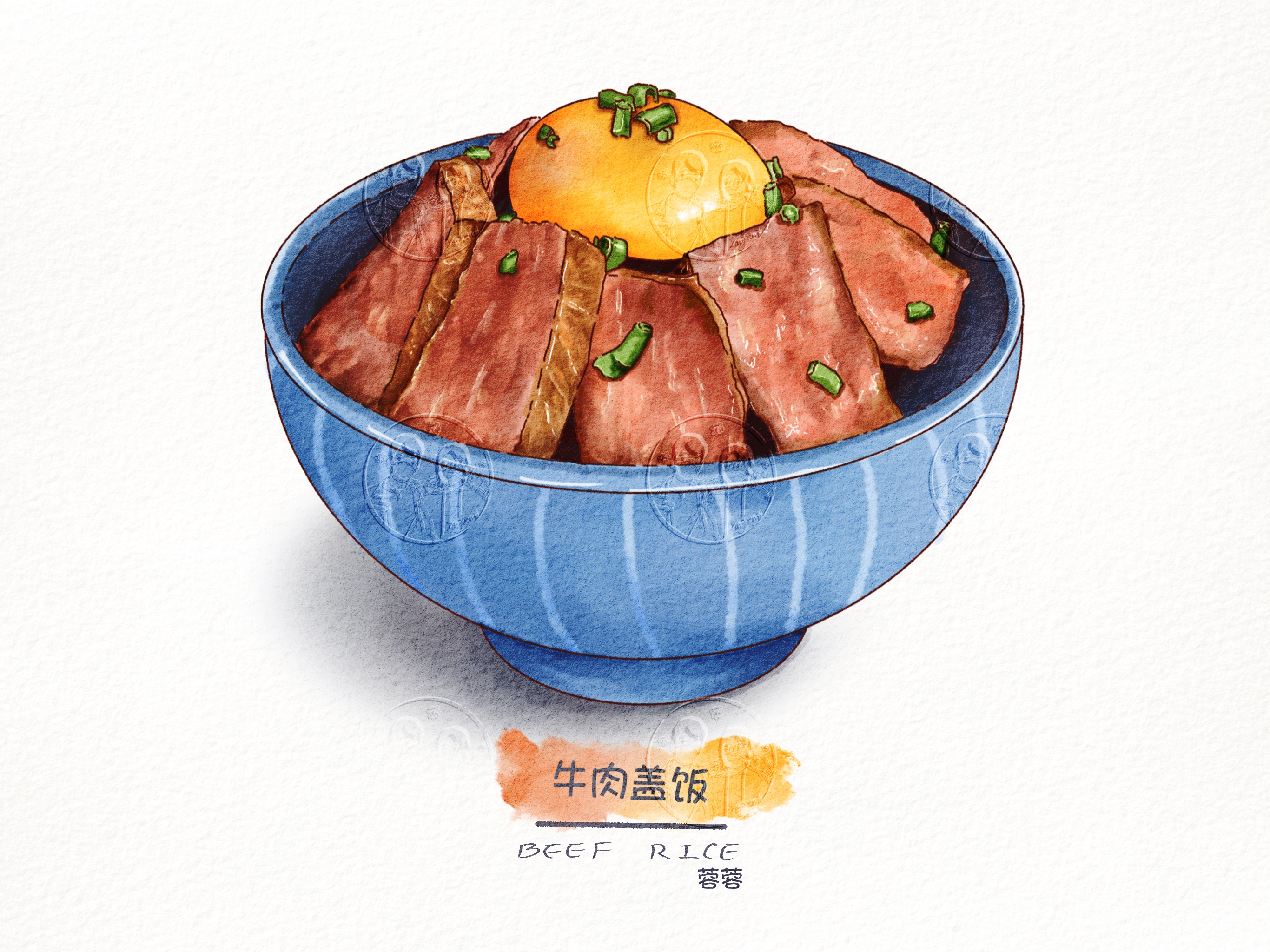 水彩食物_Z048388173-站酷ZCOOL