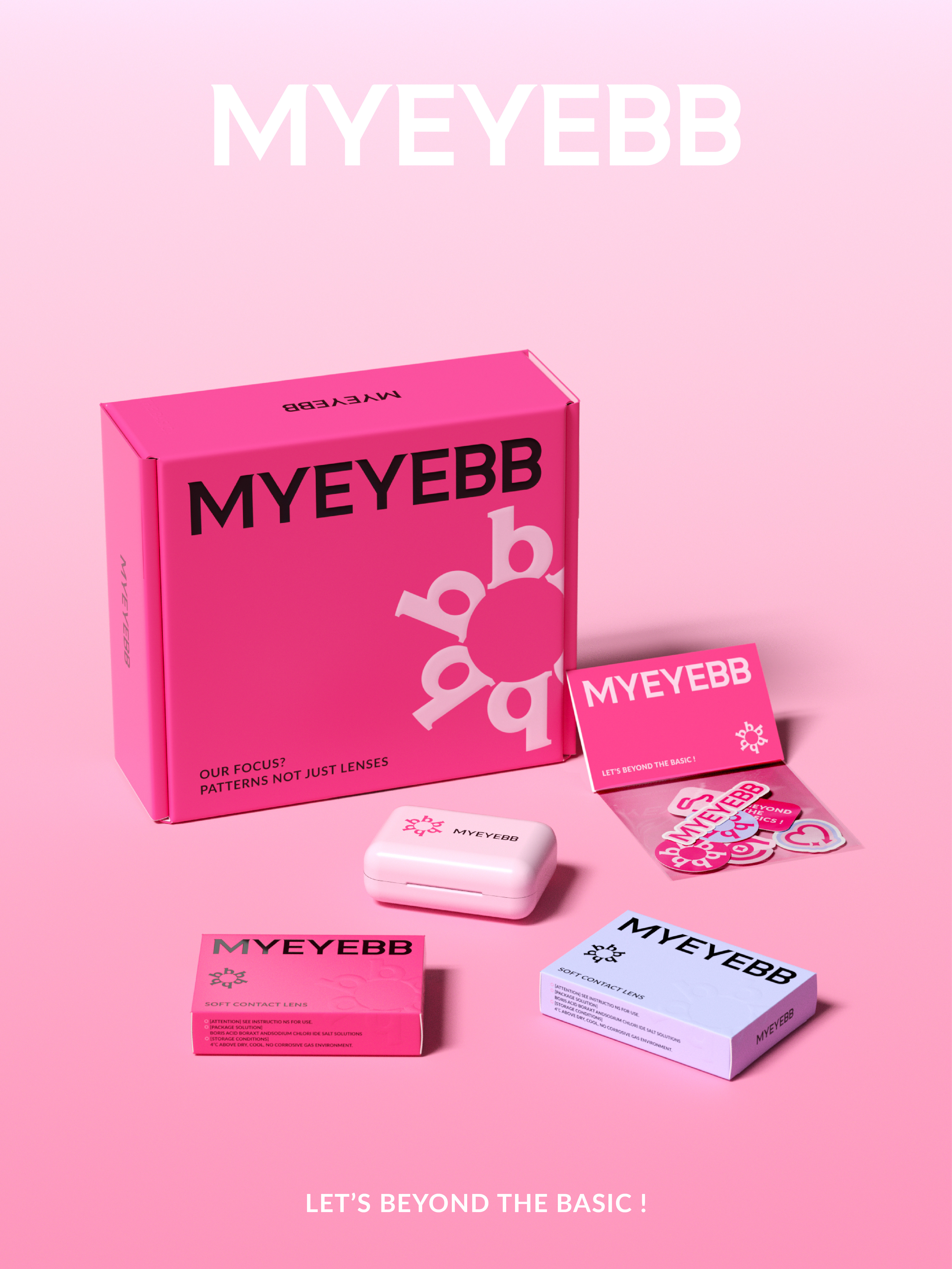 MYEYEBB｜海外美瞳品牌全案升级_智能对象Outwit-站酷ZCOOL