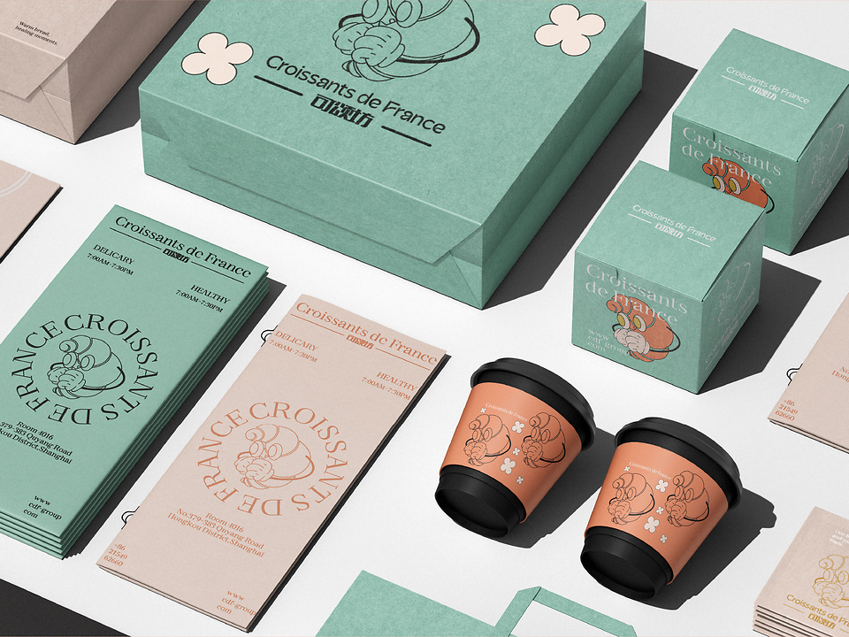 品牌设计 | 可颂坊_轩也-站酷ZCOOL