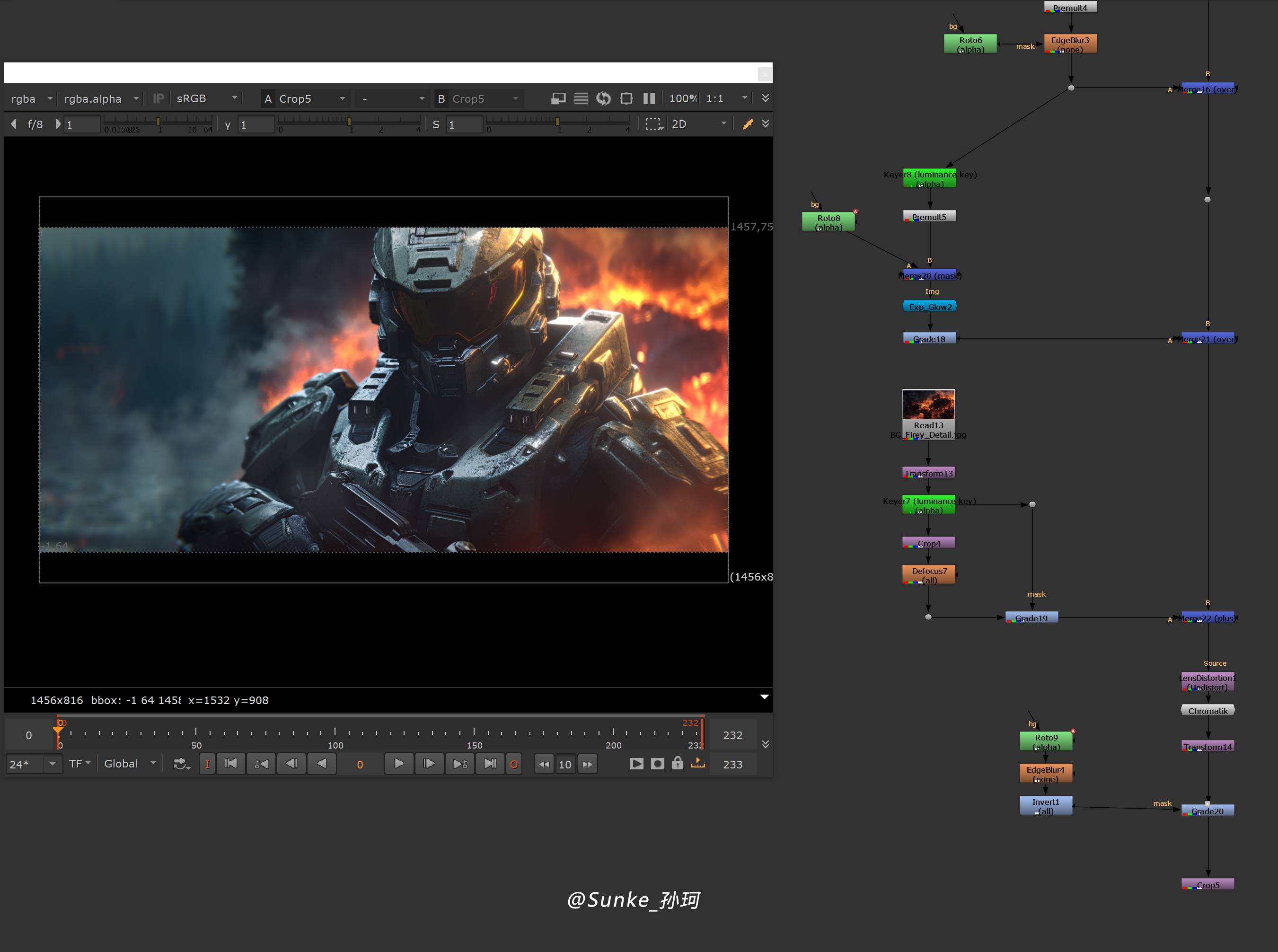 光环士官长 影视级后期灯光氛围合成_SunKe_孙珂-站酷ZCOOL