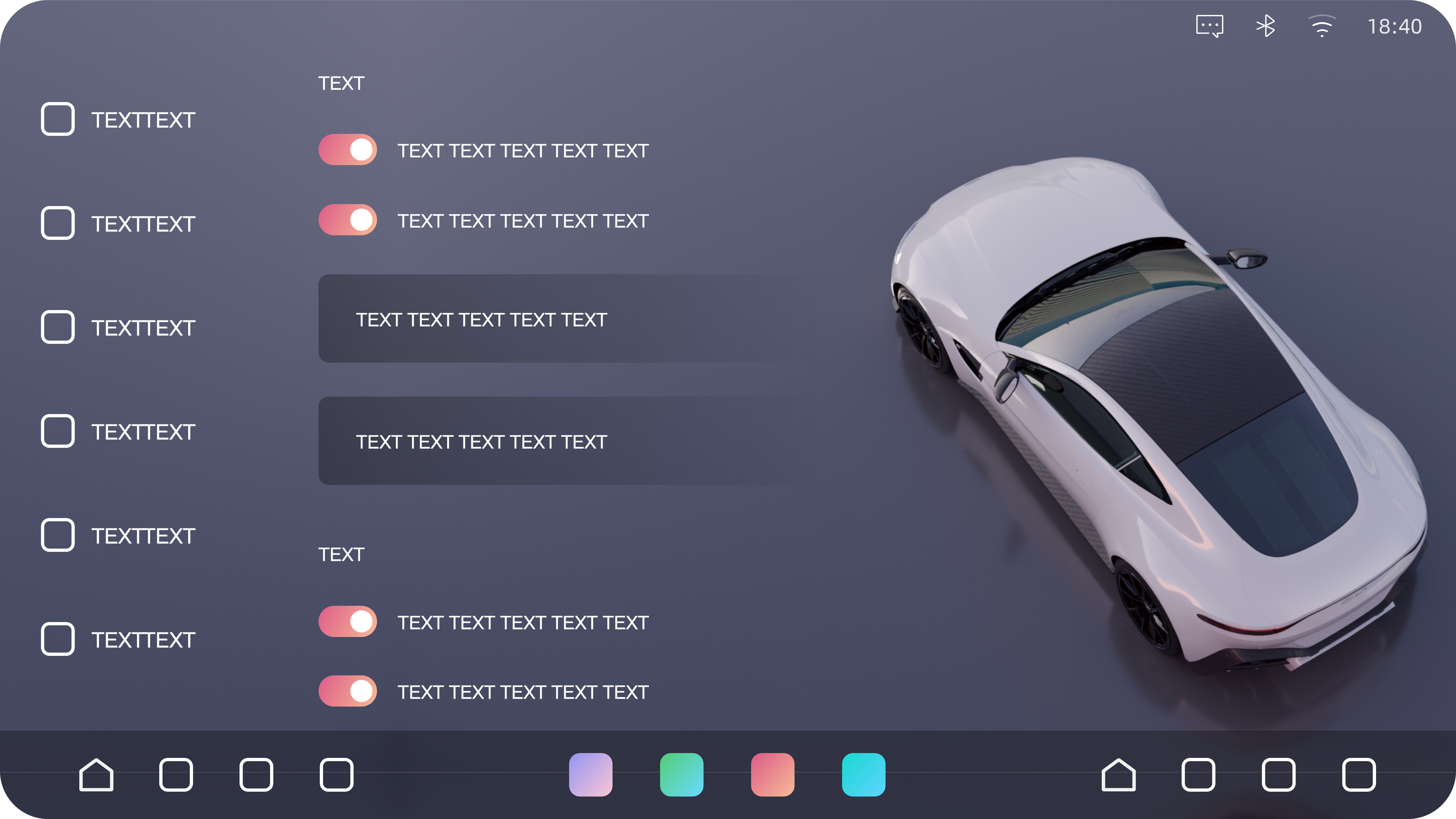 冷中带点暖的热浪香芋配色HMI_Eason_Wu-站酷ZCOOL