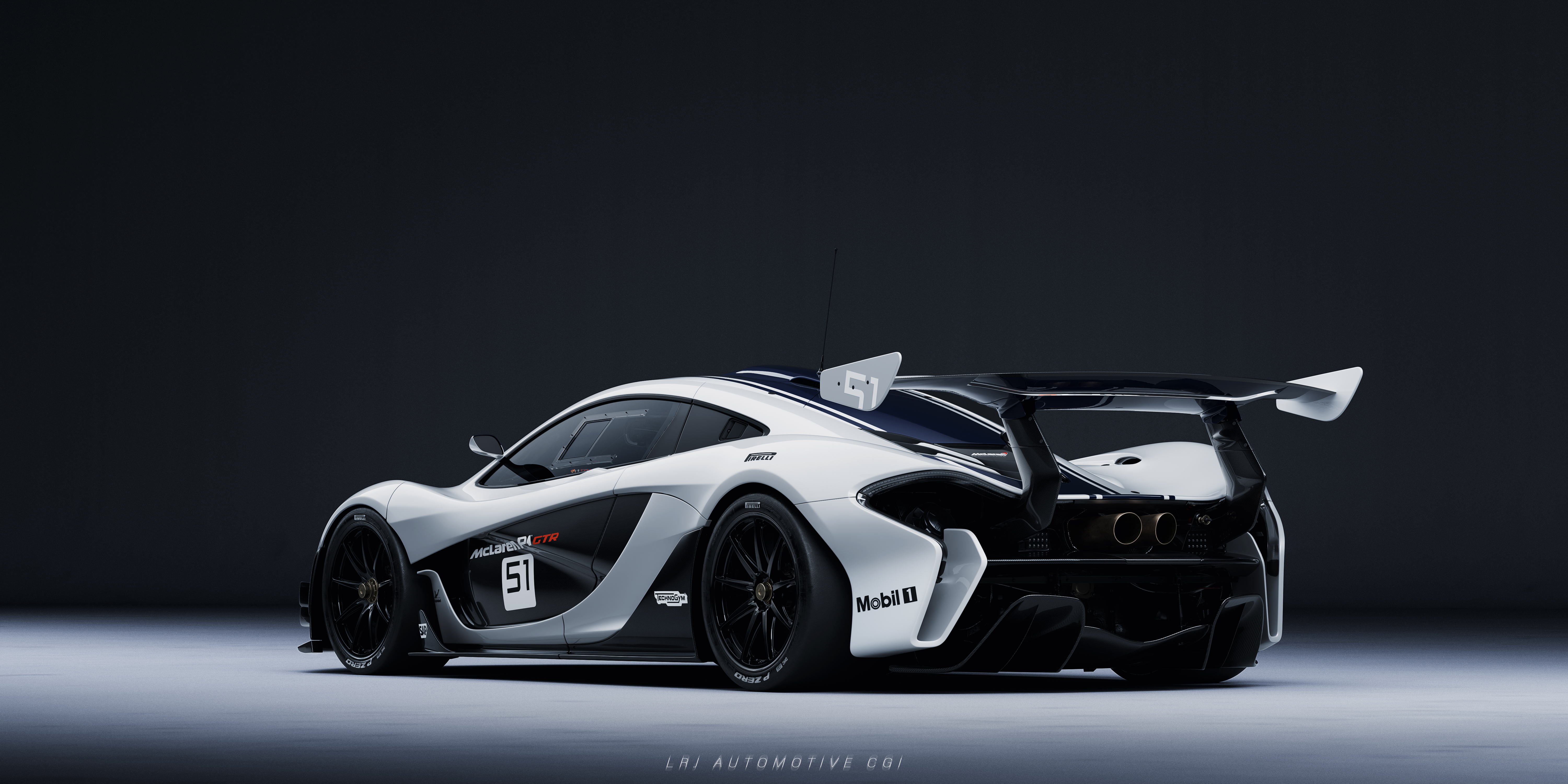 McLaren P1 GTR_CGI_Richard_0-站酷ZCOOL
