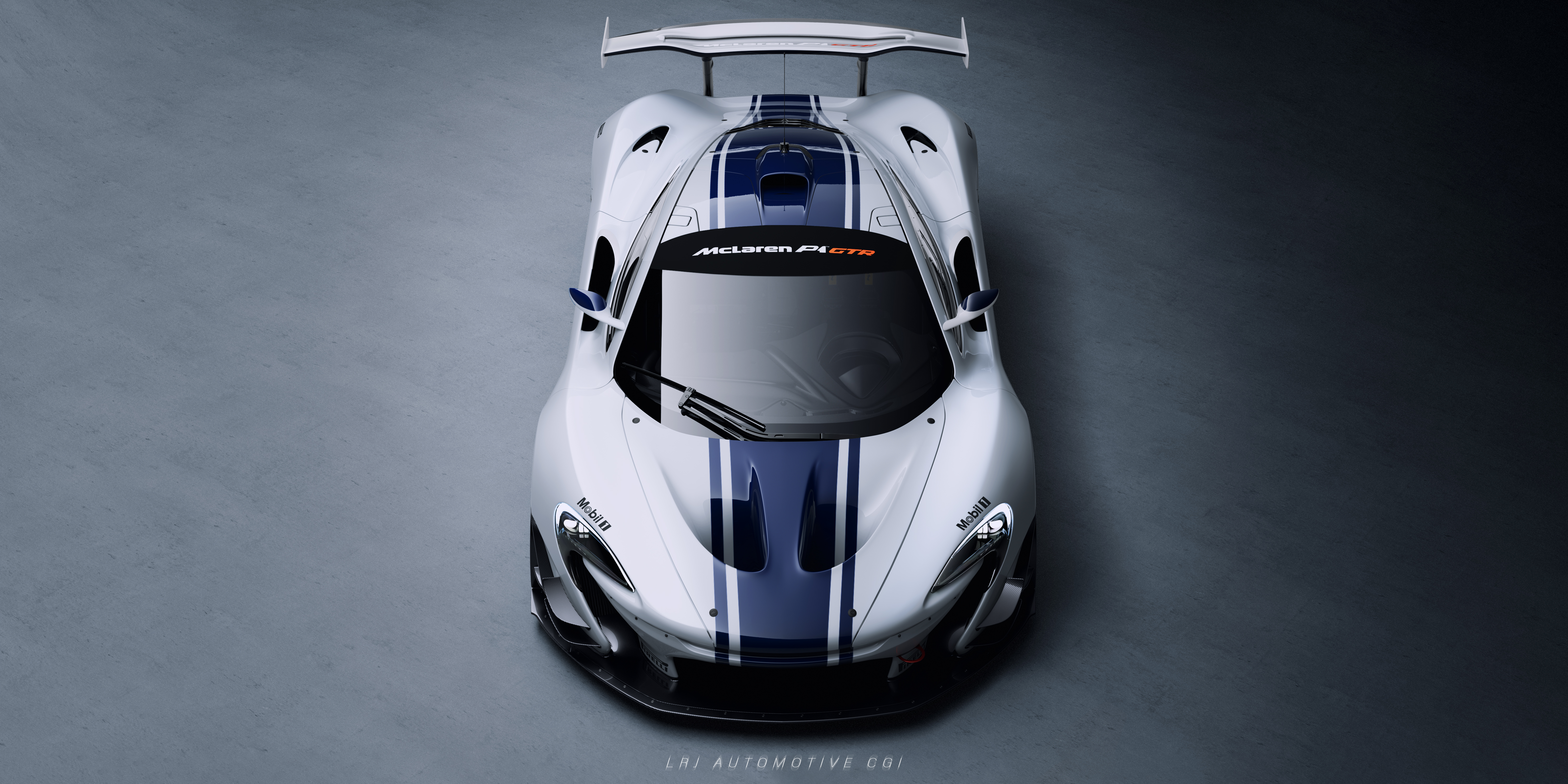 McLaren P1 GTR_CGI_Richard_0-站酷ZCOOL