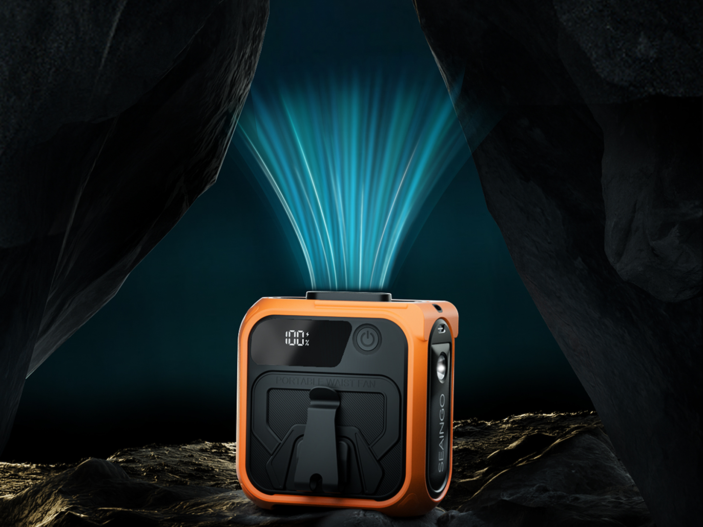 挂腰风扇-主图_枭狼aheyor-站酷ZCOOL