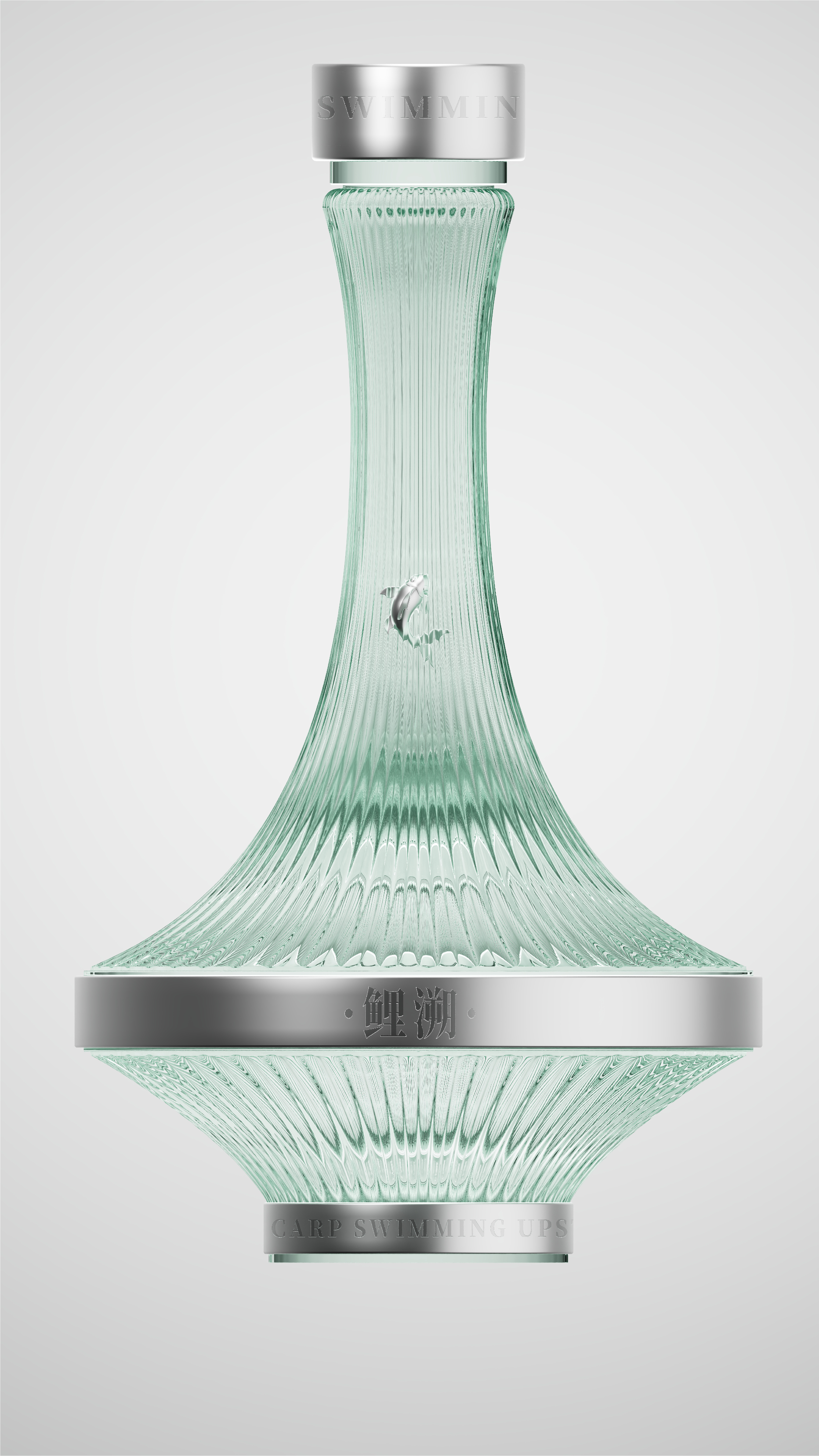 鲤溯——以东方流体力学重构酒器史诗-创意包装设计_明旭MINGXV-站酷ZCOOL