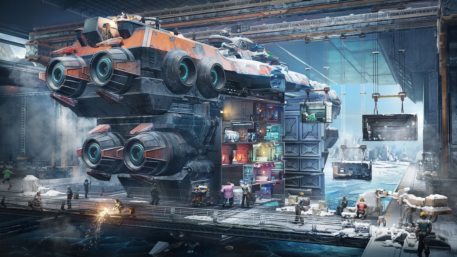 场景氛围合成_Lucky小布丁-站酷ZCOOL