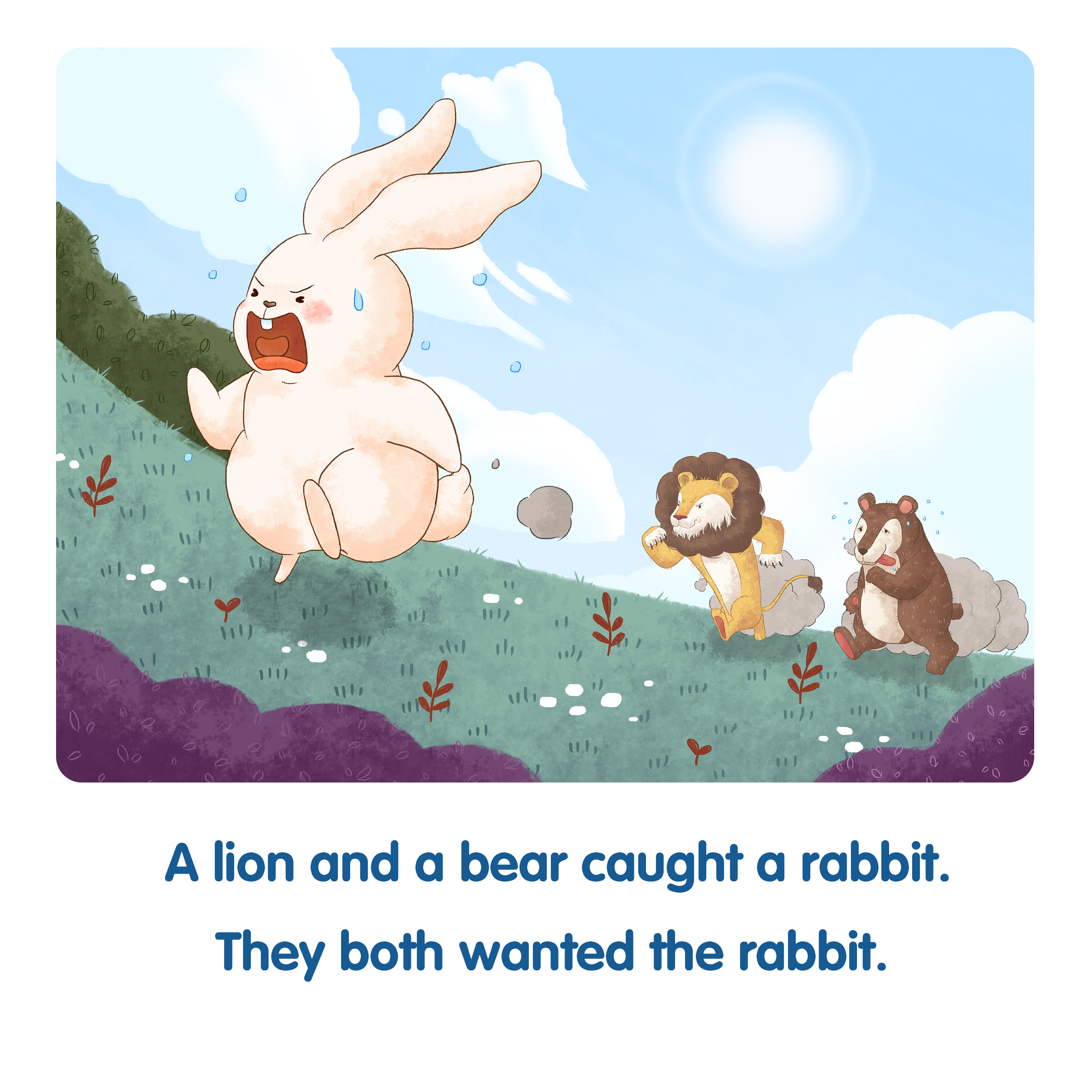 儿童绘本——who is strong_阿云zeco-站酷ZCOOL