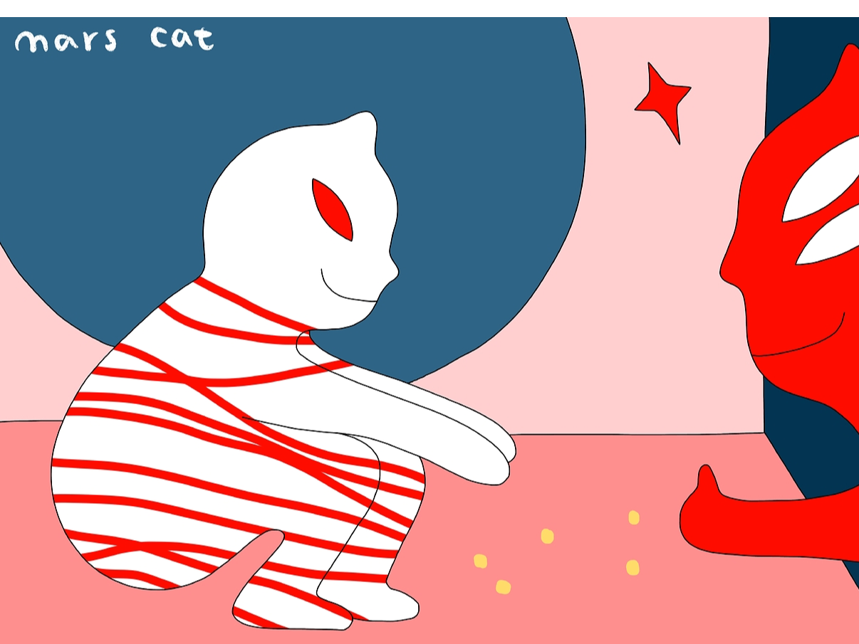 Mars cat（11～15）_鸡泥jini-站酷ZCOOL