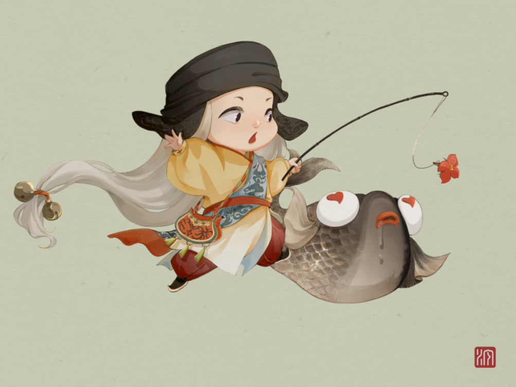 角色设计 | 草木辑录_阿汀TING-站酷ZCOOL