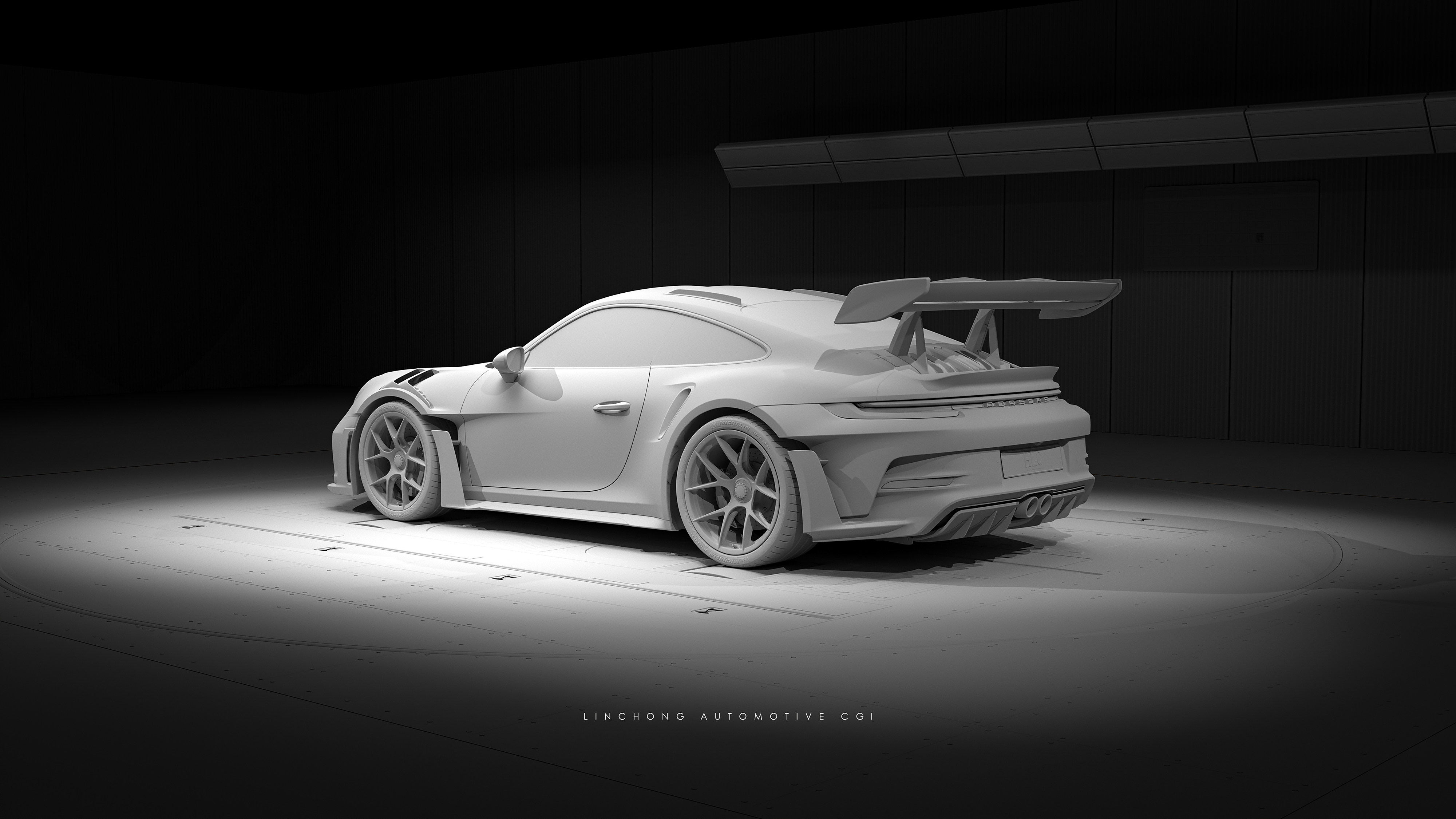 CGI Porsche 992 GT3 RS_Tommy_林冲-站酷ZCOOL