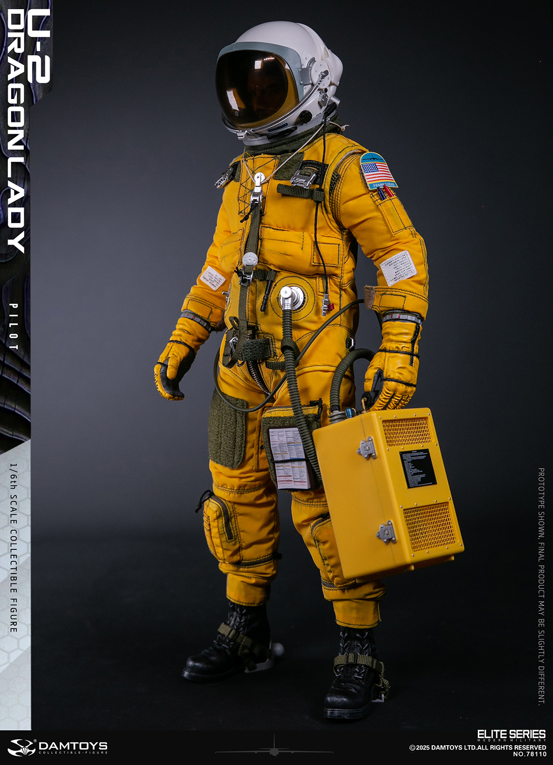 U-2 “龙女”侦察机 飞行员 NO.78110_DAMTOYS-站酷ZCOOL