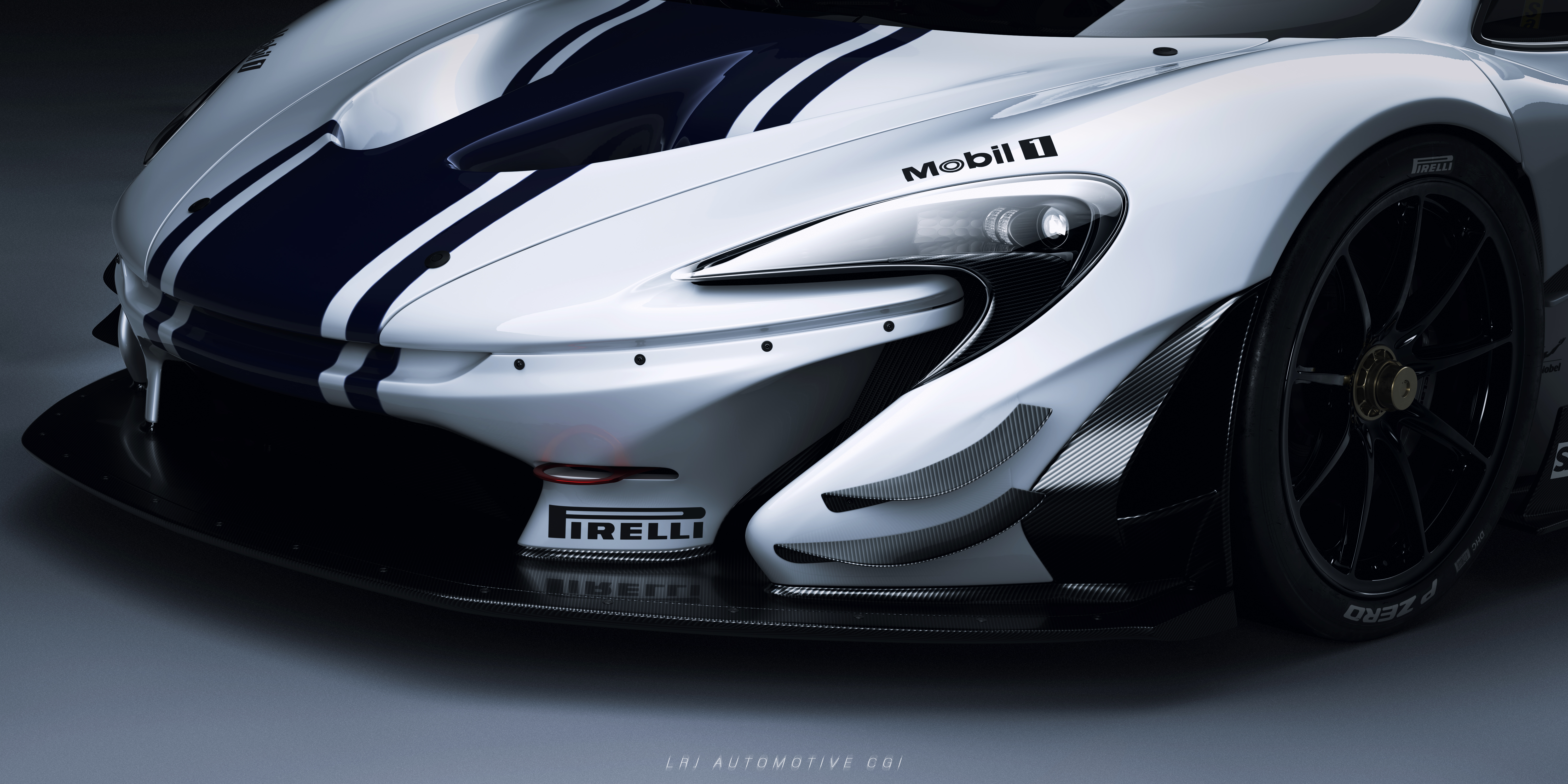McLaren P1 GTR_CGI_Richard_0-站酷ZCOOL