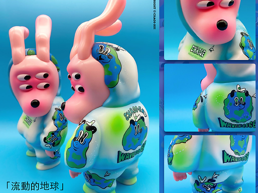 是我的玩具也是我的画板｜Sofubi Toy Show 1⃣️_ChaosSui-站酷ZCOOL