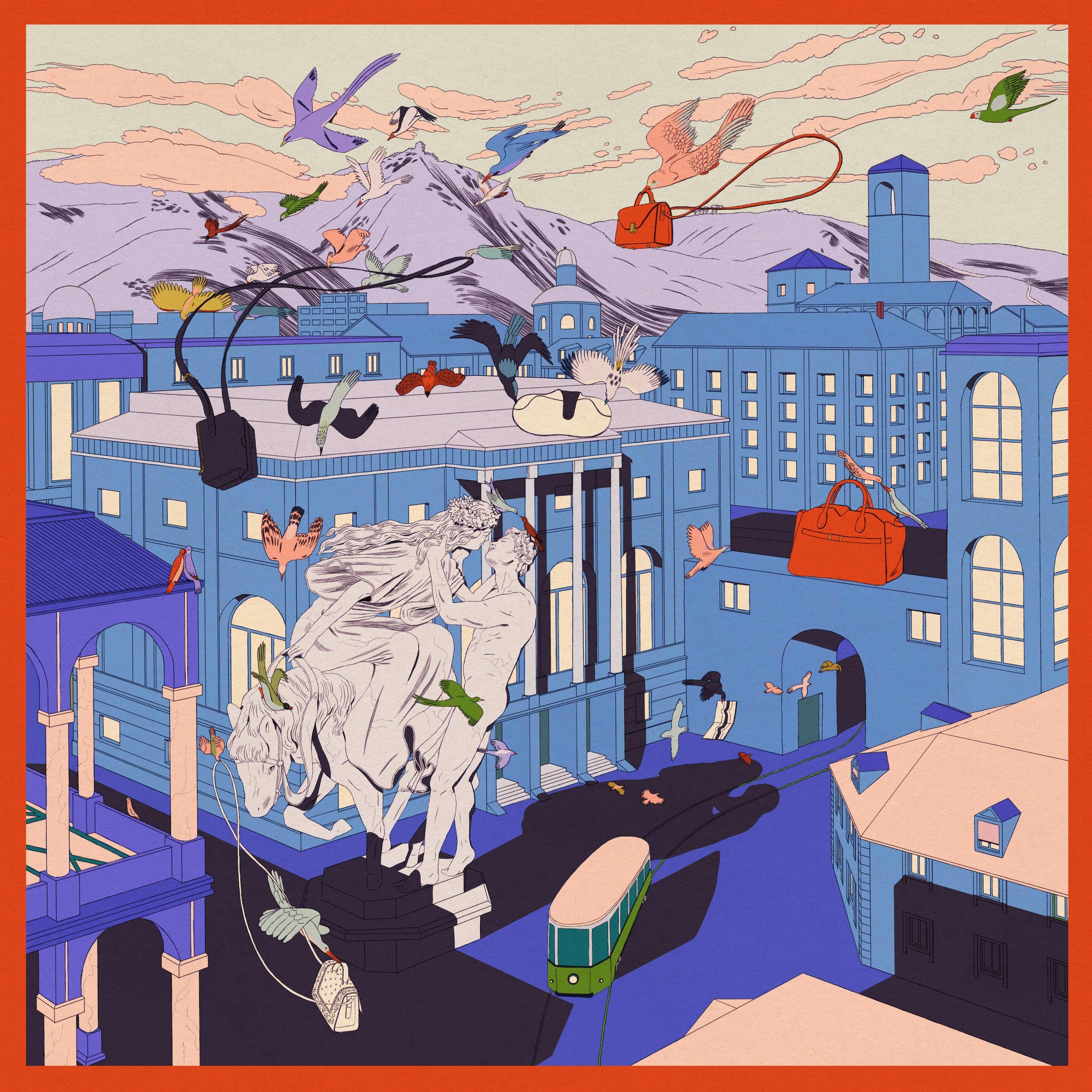 征服顶级奢侈品牌的插画师-美国插画艺术家Karlotta Freier｜365天的好设计NO.107_站酷资讯-站酷ZCOOL