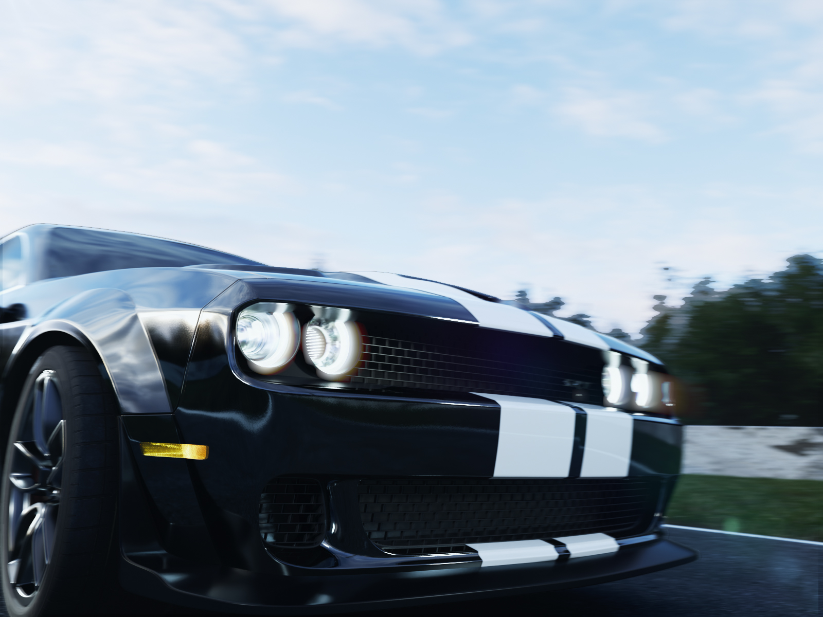 Dodge Challenger SRT 2015 Hellcat_肆零Project-站酷ZCOOL