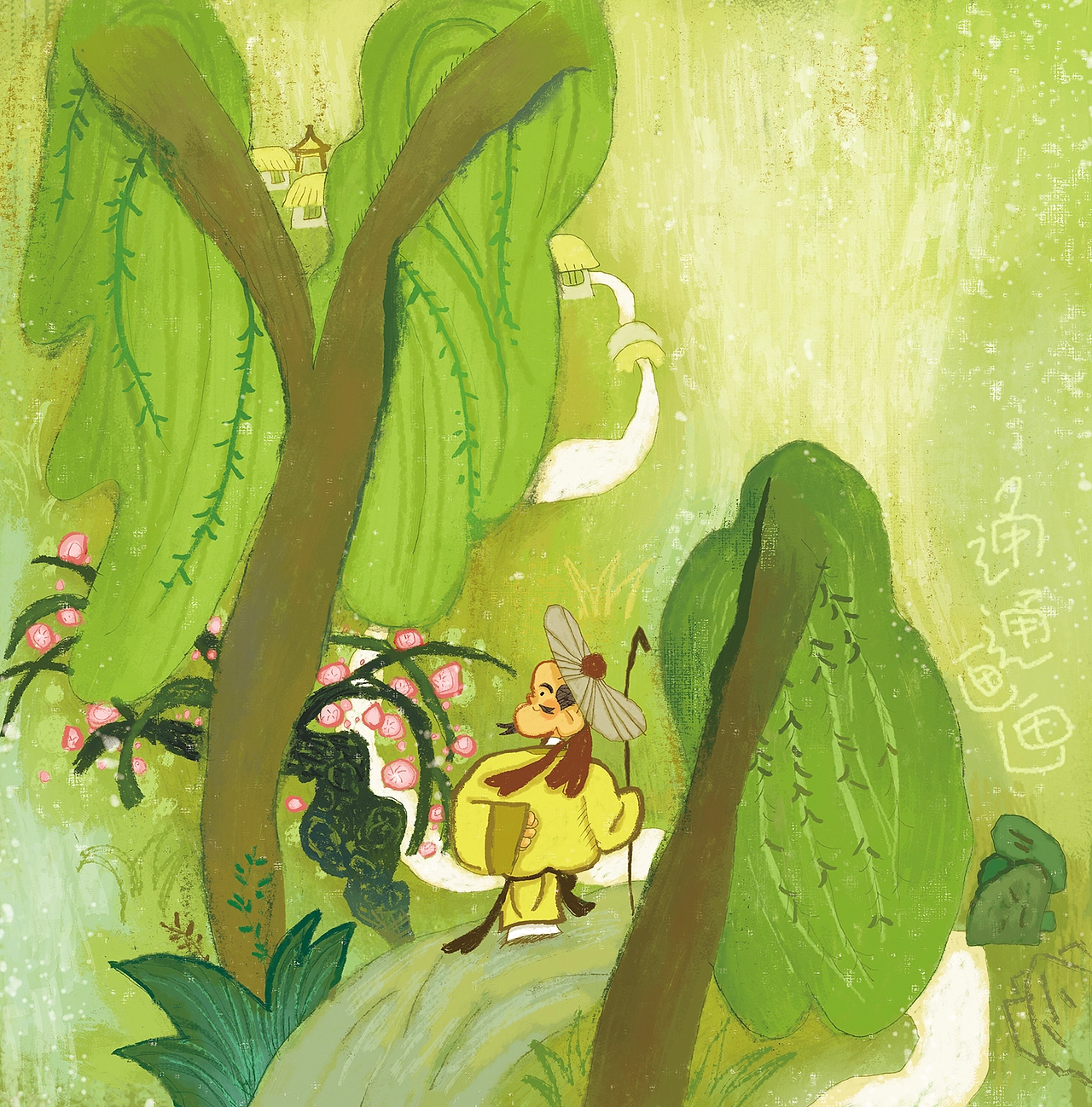 封底成语故事插图合集_通通画画-站酷ZCOOL