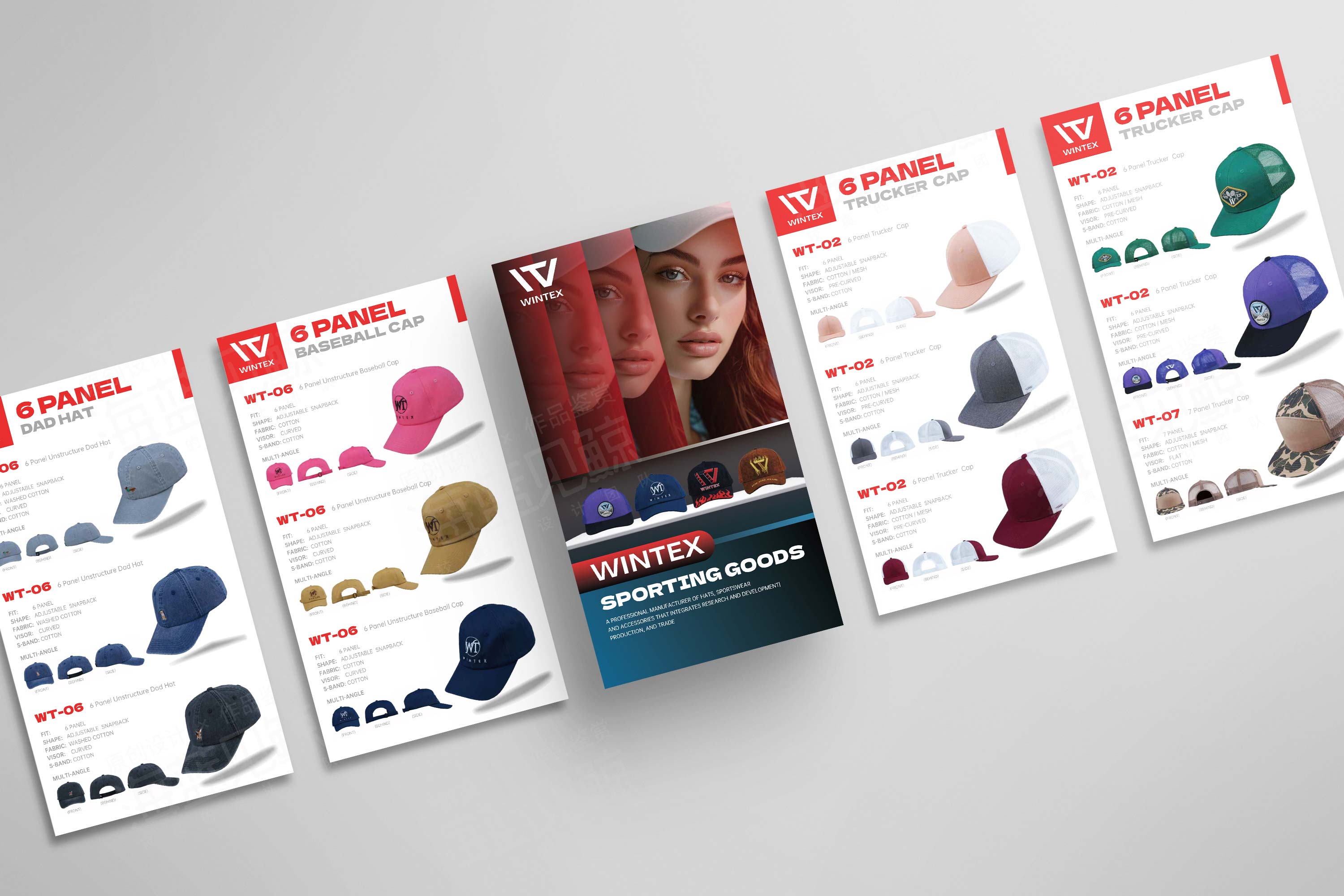 帽子服装产品画册_海蓝见鲸品牌设计-站酷ZCOOL