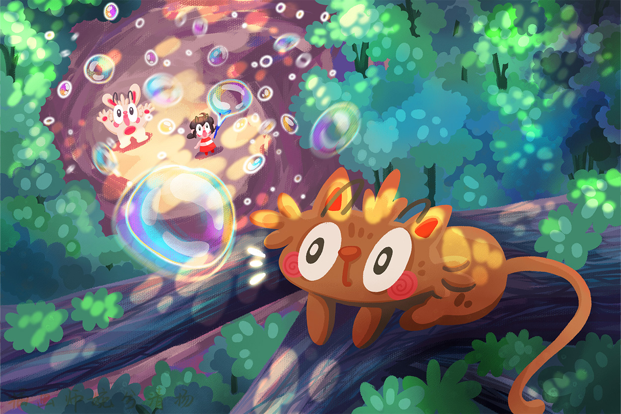 夏日奇幻世界_婉兮清扬wxqy-站酷ZCOOL