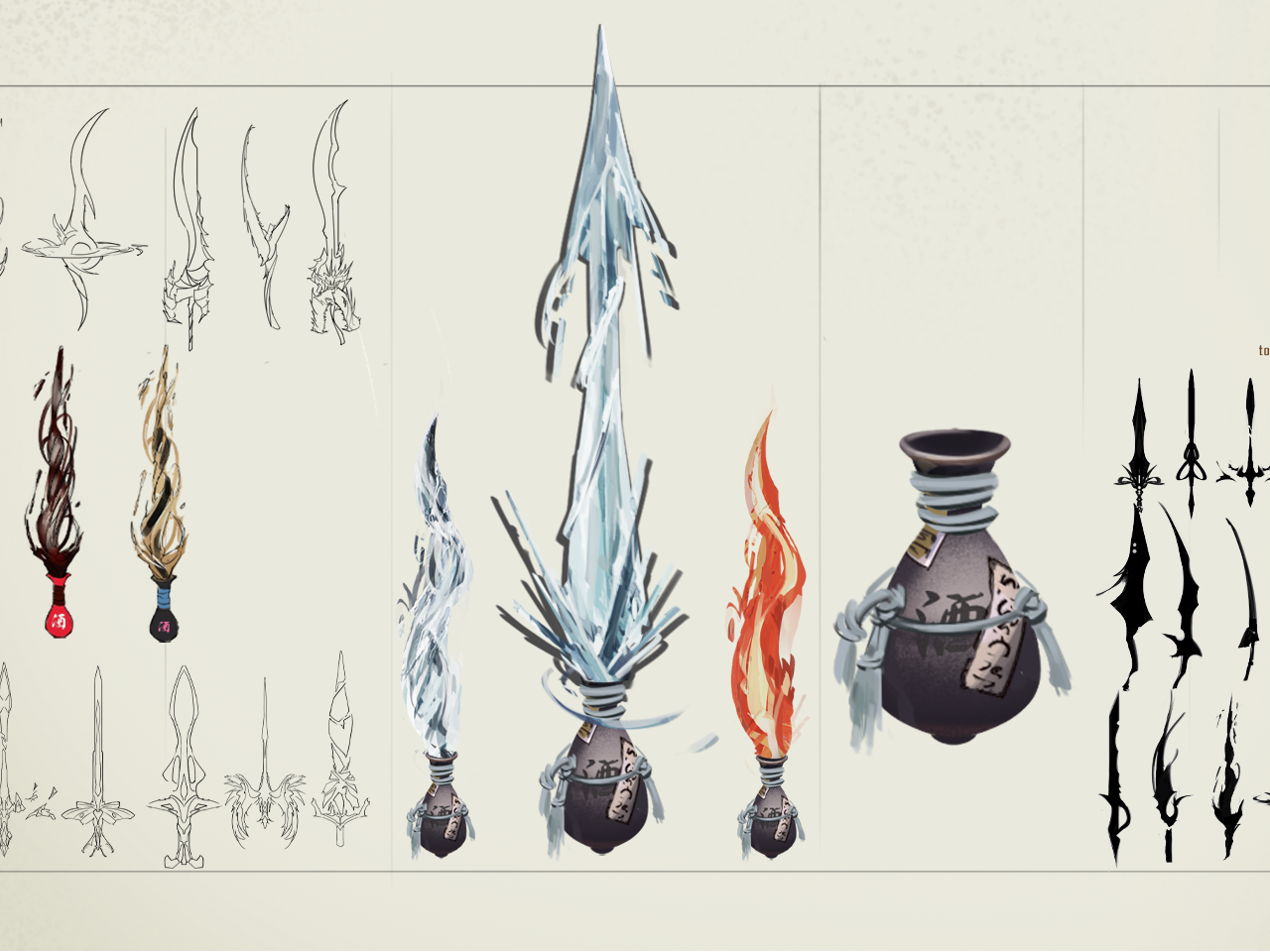 Concept Art Props and Character_sljamesli-站酷ZCOOL