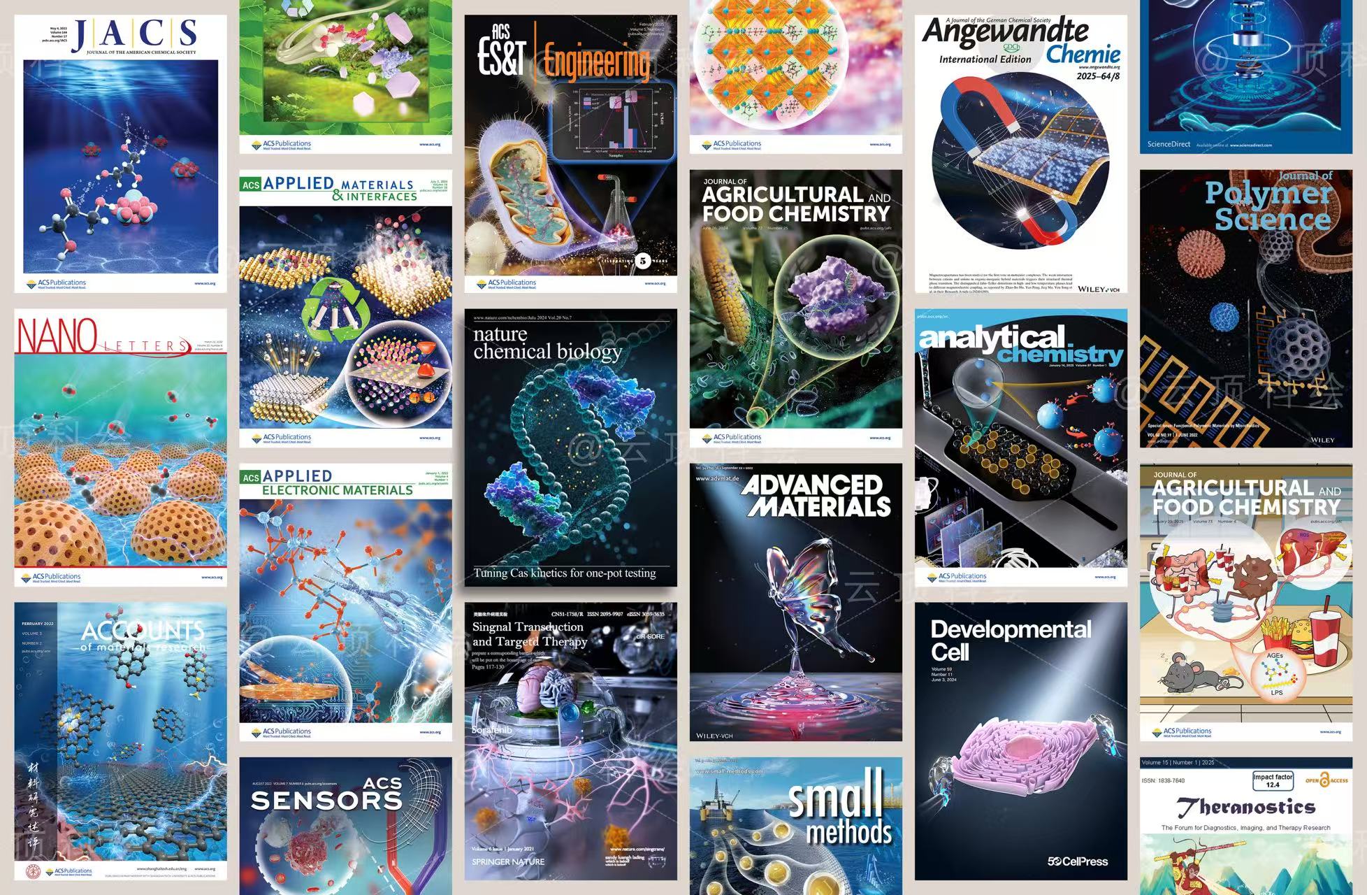 我的科研绘图封面设计（已见刊）_云顶科研绘图-站酷ZCOOL