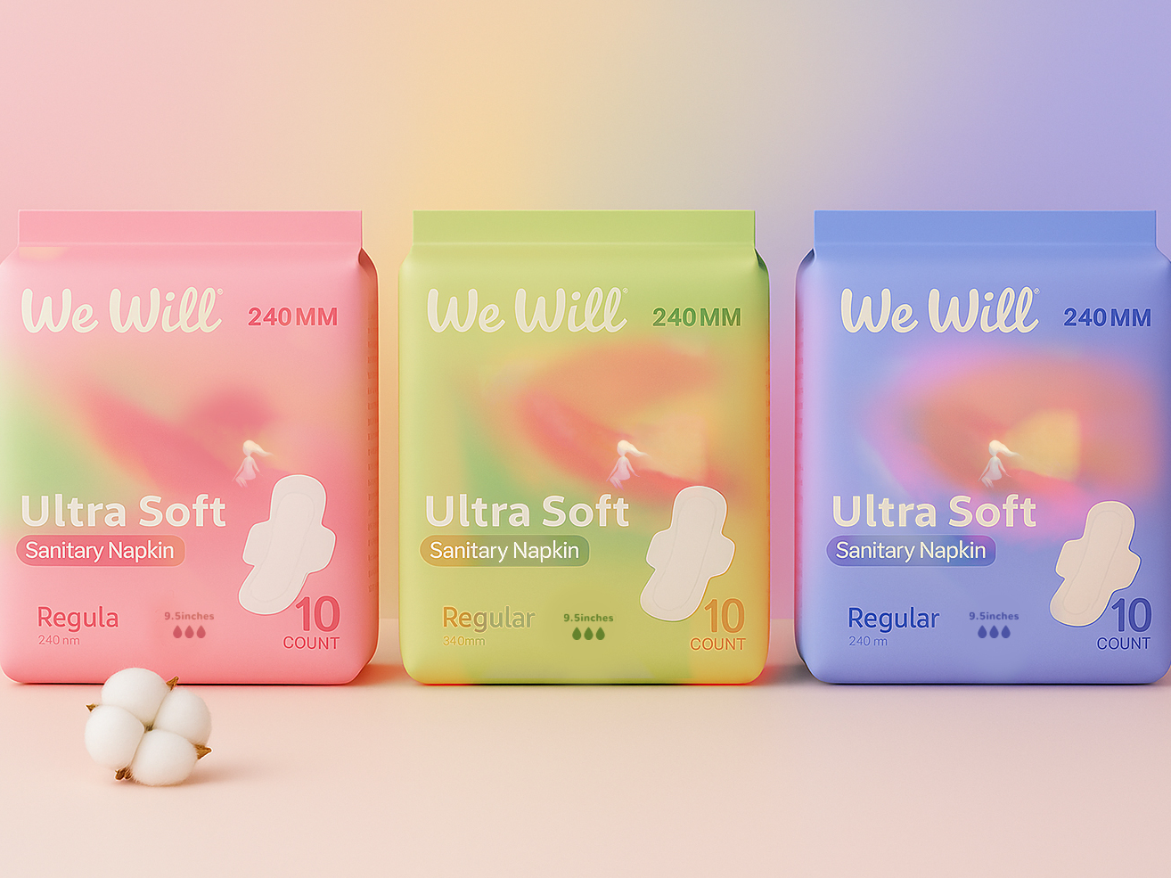 We Will-丝柔卫生巾包装设计_逗逗爱洗澡-站酷ZCOOL