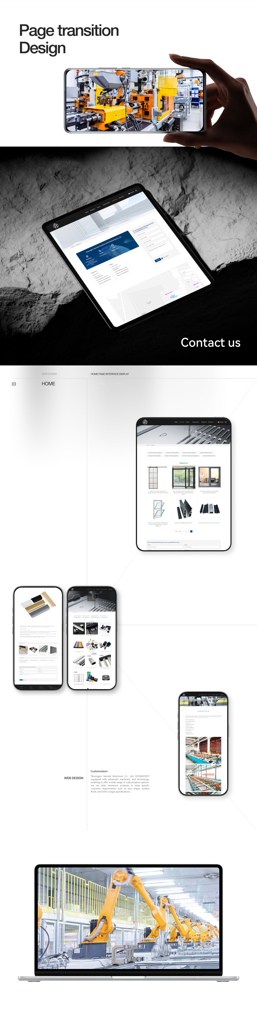 CNC数控品牌官网设计_Aria咦-站酷ZCOOL