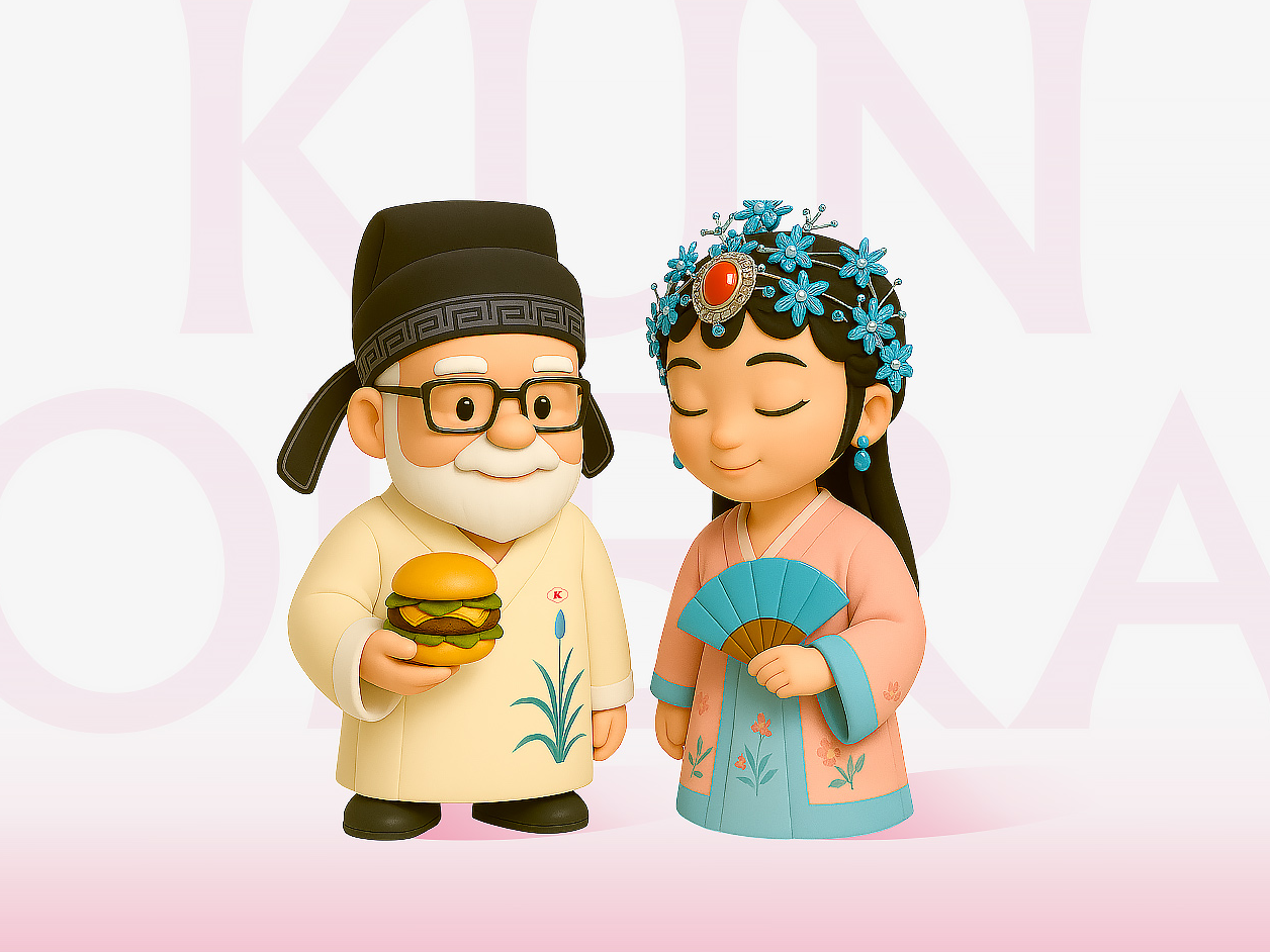 KFC昆山万象汇昆曲主题店_CXBRAND-站酷ZCOOL