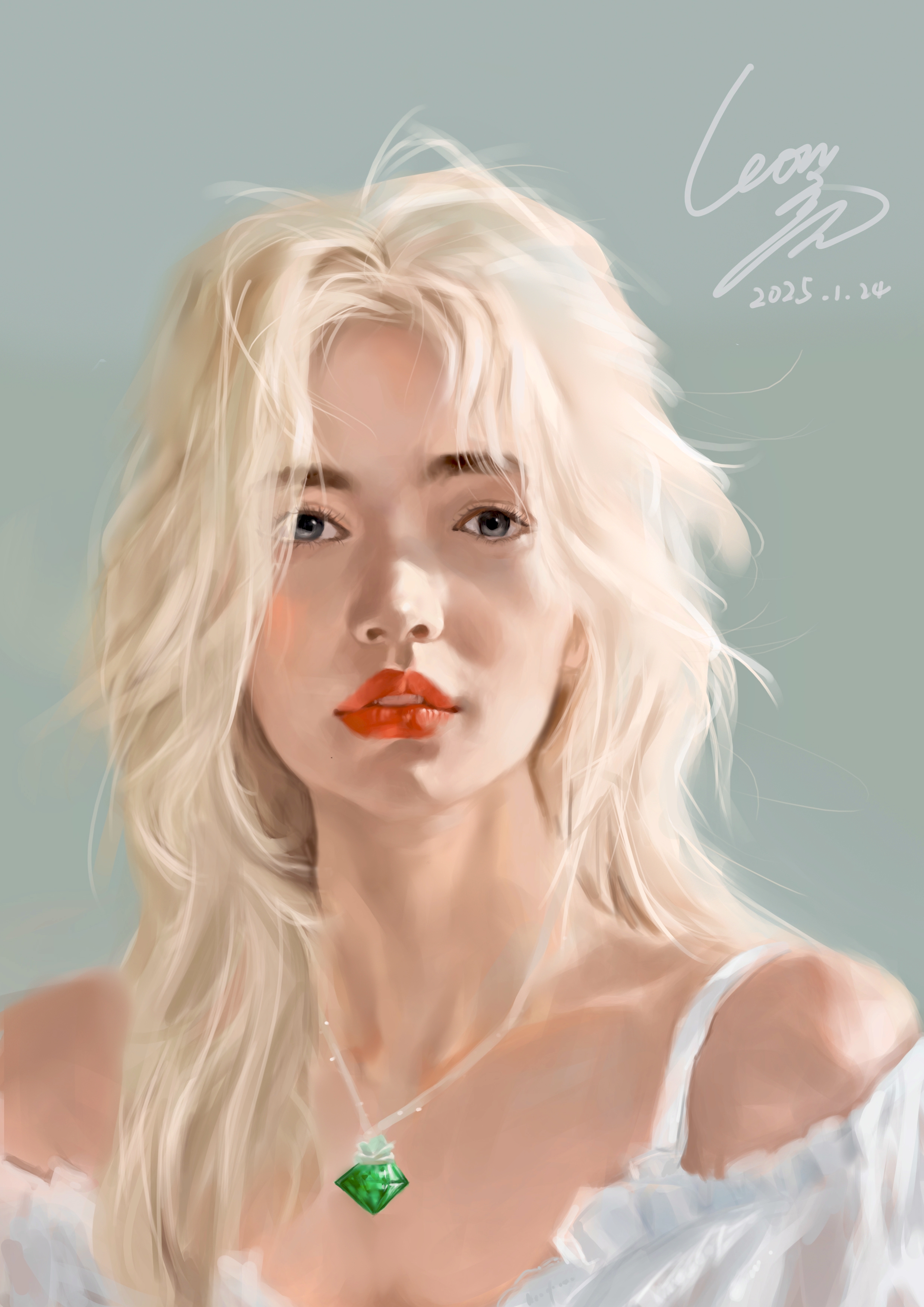 白月光女神_Leon亮仔-站酷ZCOOL