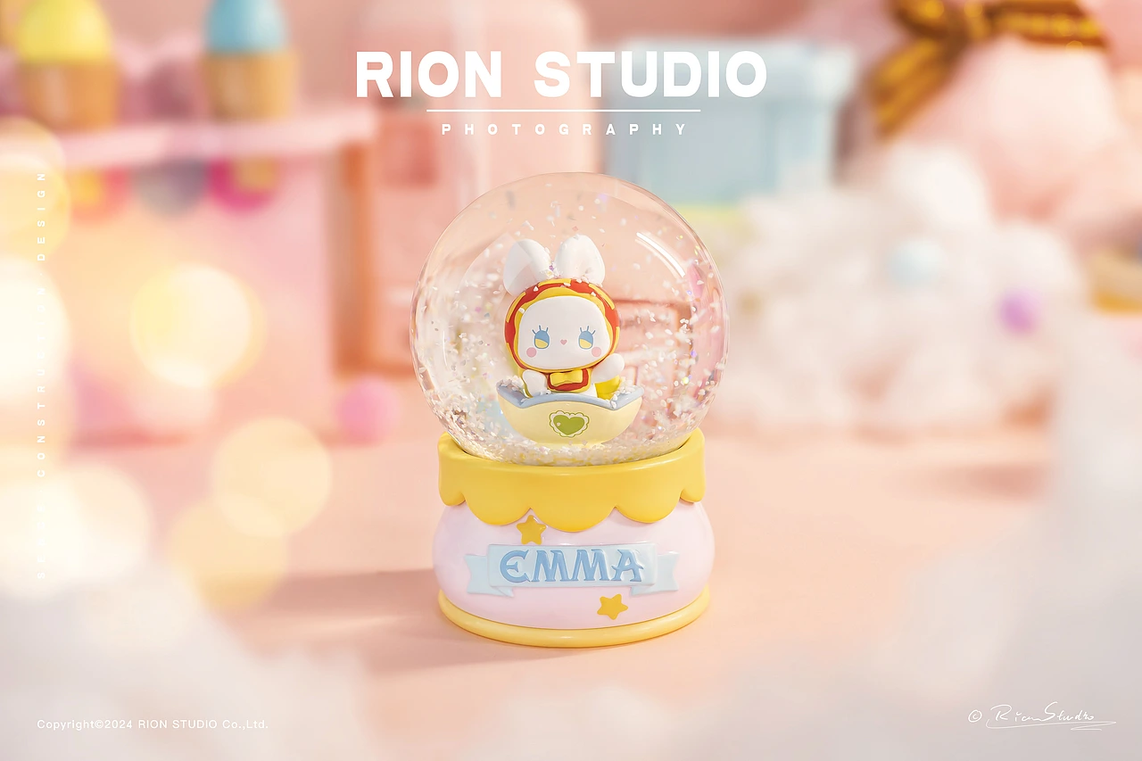 潮玩拍摄丨《EMMA BABE幸运日水晶球》系列盲盒_摄影师瑞恩Rion-站酷ZCOOL
