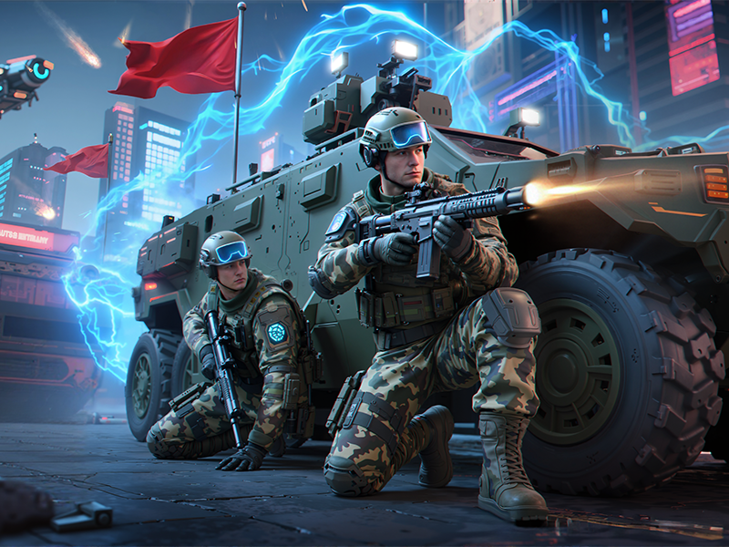 AIGC全流程射击类游戏kv创作_morera5-站酷ZCOOL