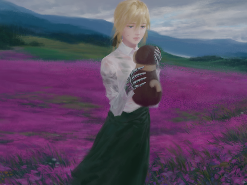 Violet Evergarden_风之挽歌Windlove-站酷ZCOOL