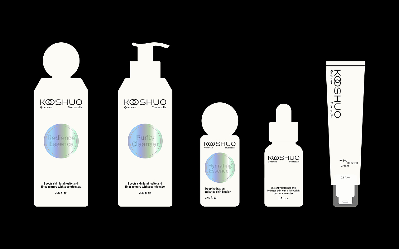护肤品牌设计 I KOOSHUO_Y2u鱼羊-站酷ZCOOL