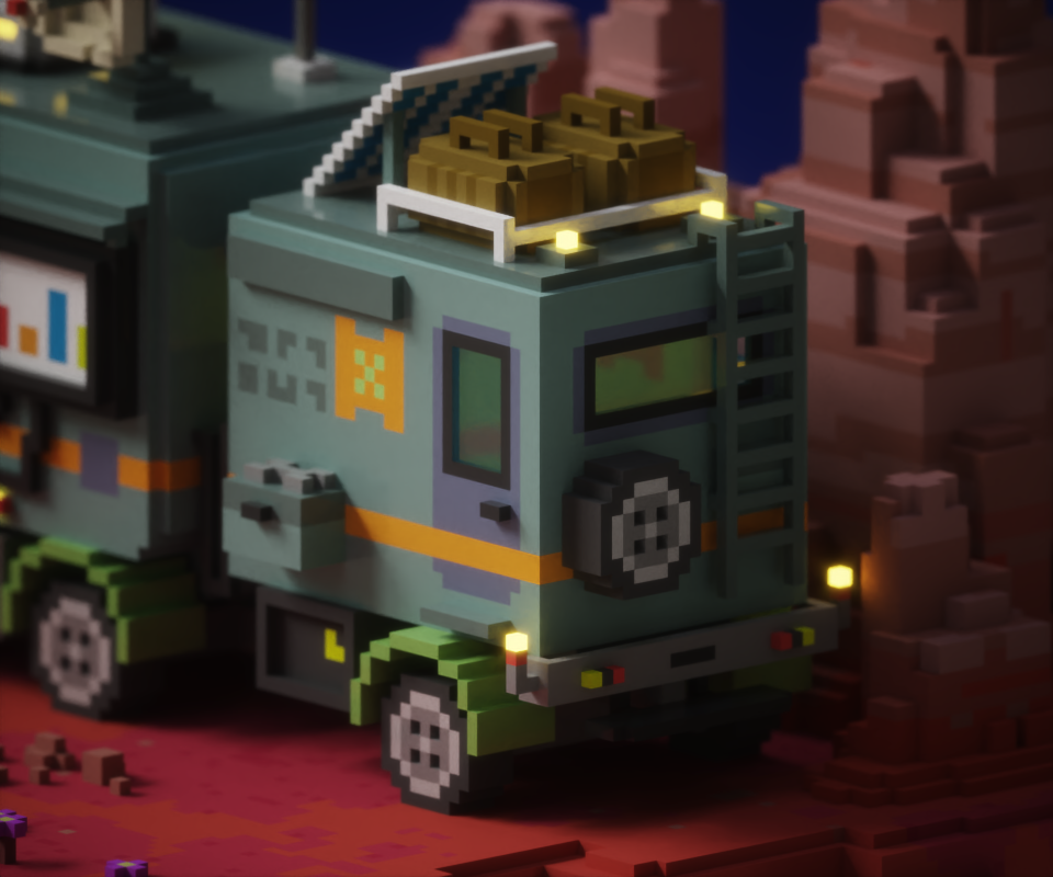 MagicaVoxel-天空车_虎玺海星-站酷ZCOOL
