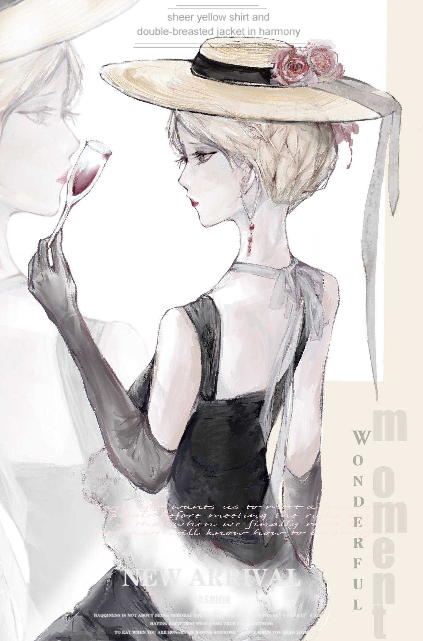 单人半身伪厚涂_Z528032520-站酷ZCOOL