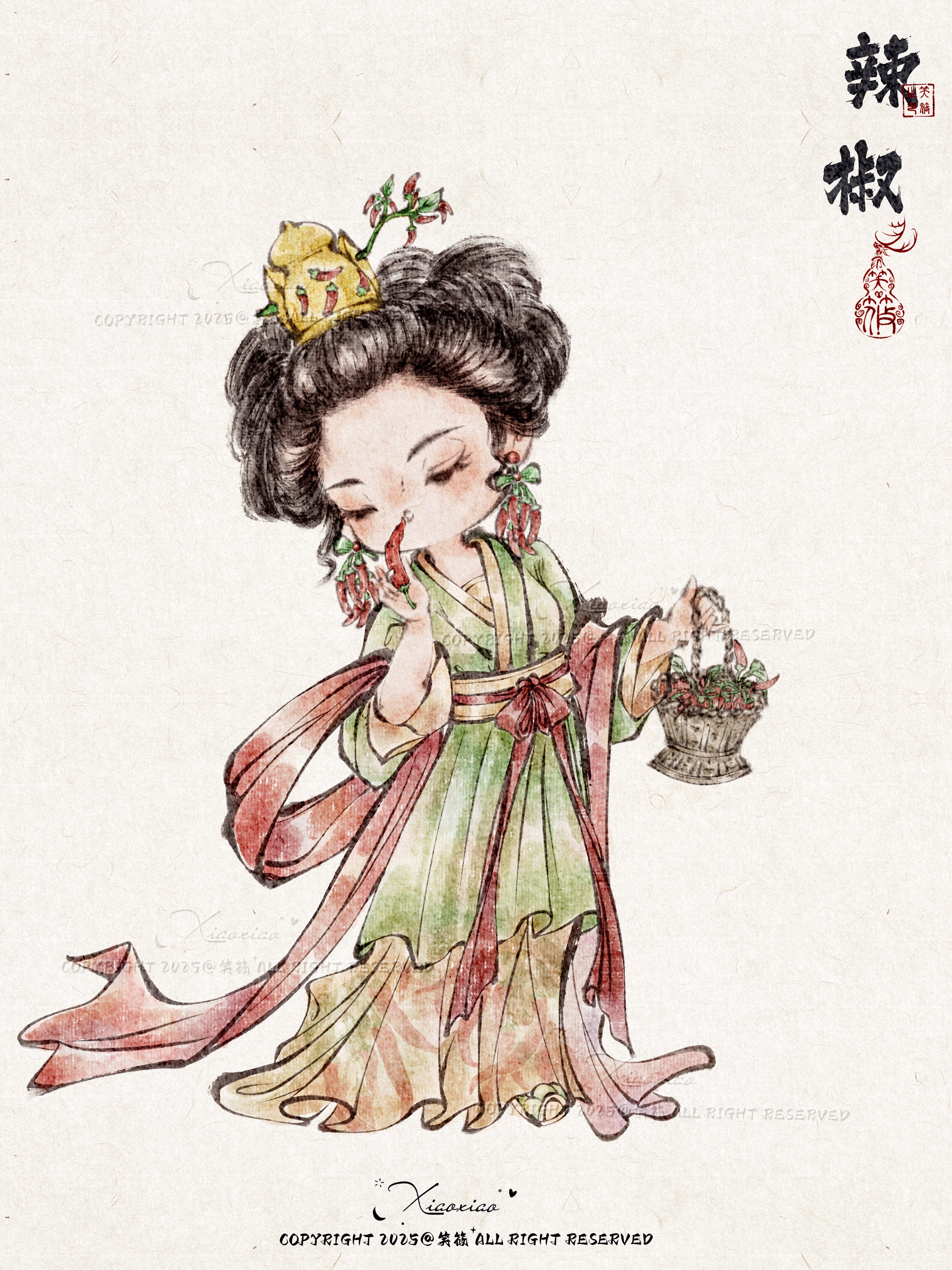 辣椒拟人_笑筱DZ-站酷ZCOOL