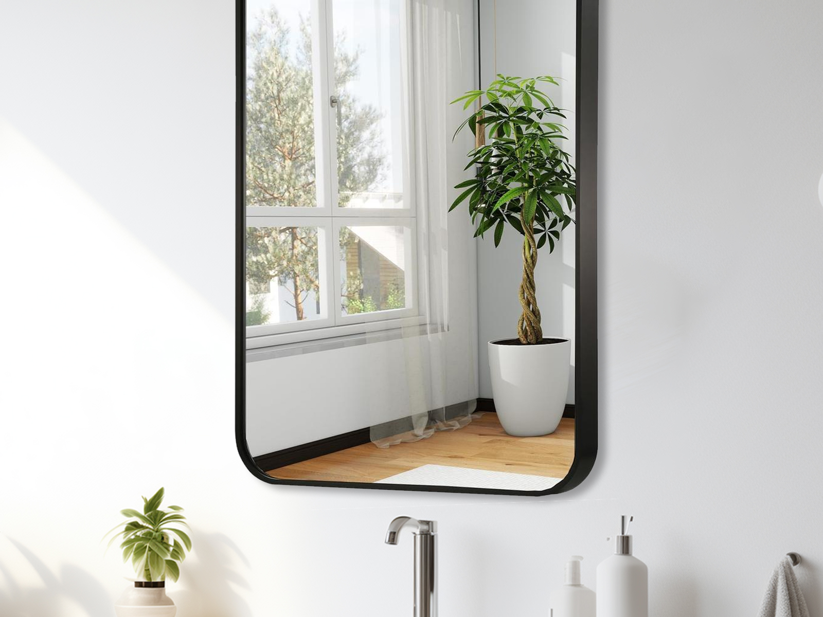 黑框浴室镜_廿四SHAW-站酷ZCOOL