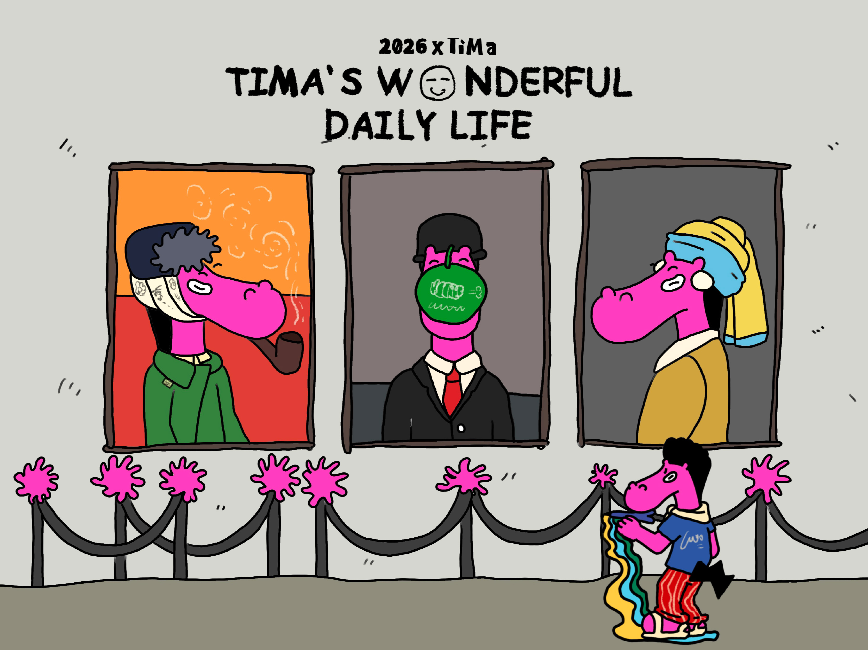 TiMa幻想家｜马IP｜马上创造_一次成象-站酷ZCOOL