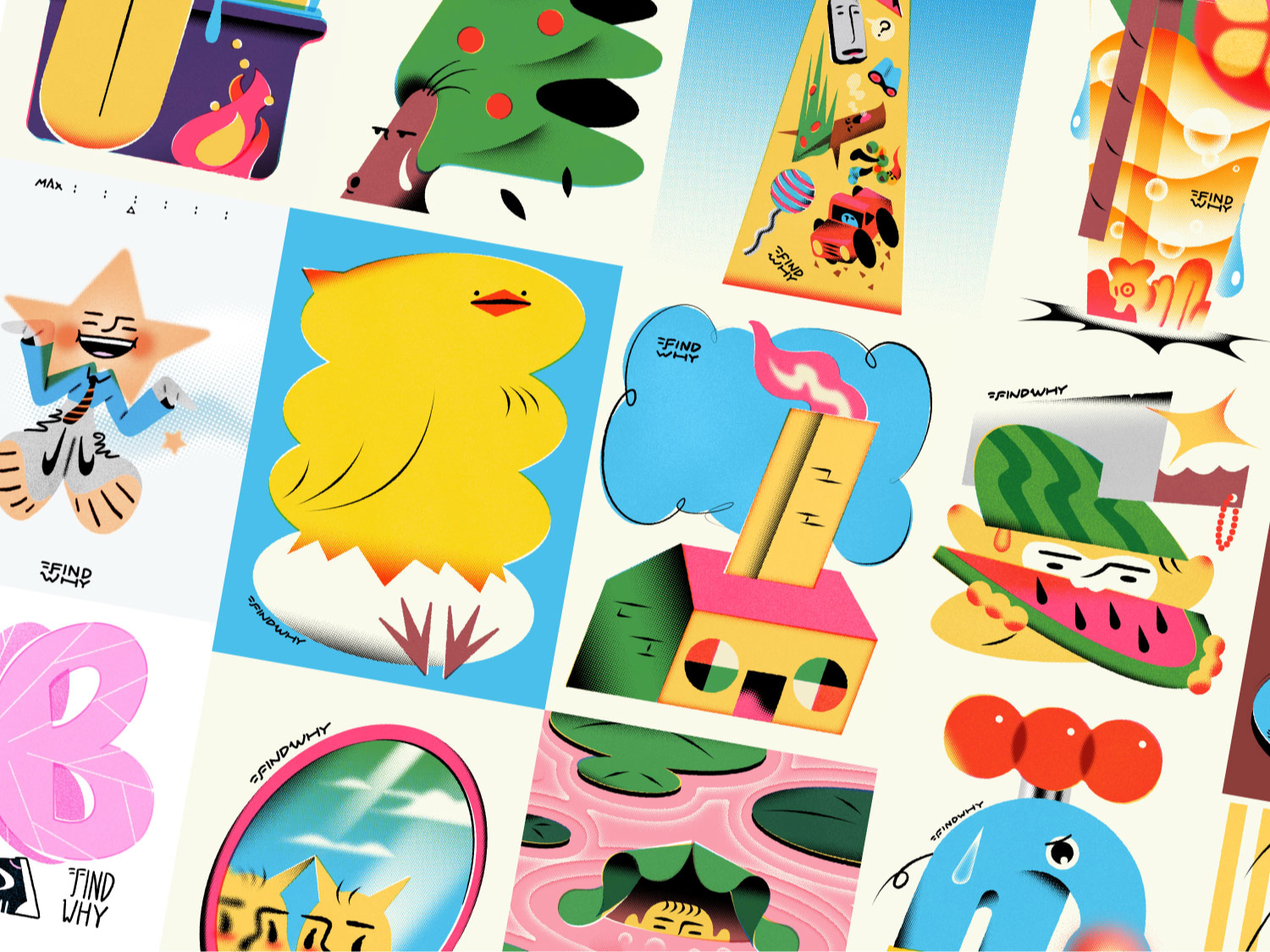 8月的“话”_Findwhy-站酷ZCOOL