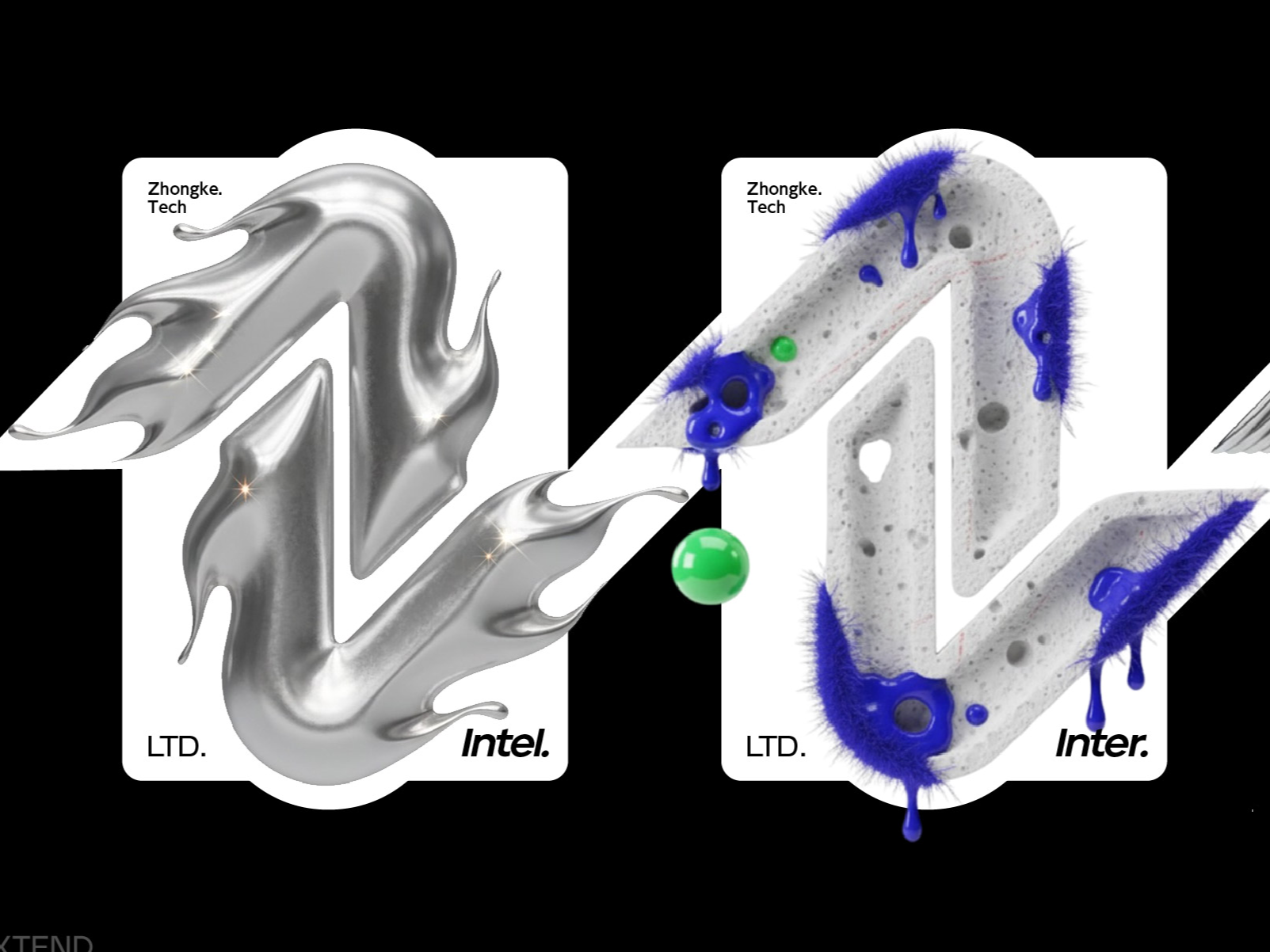 ZH.KE - Logo设计/办公视觉_王正经Ciel_-站酷ZCOOL