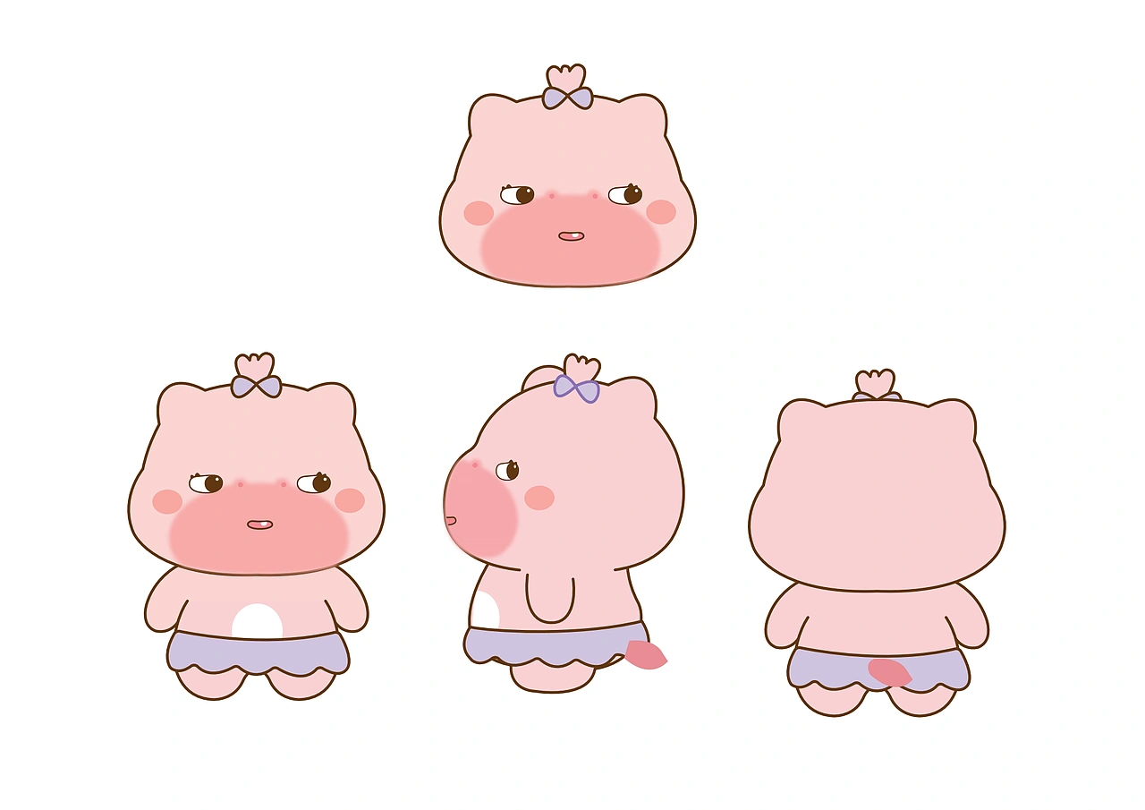 卡通IP | 屁屁噜 PIPI LOOK_若言文化-站酷ZCOOL