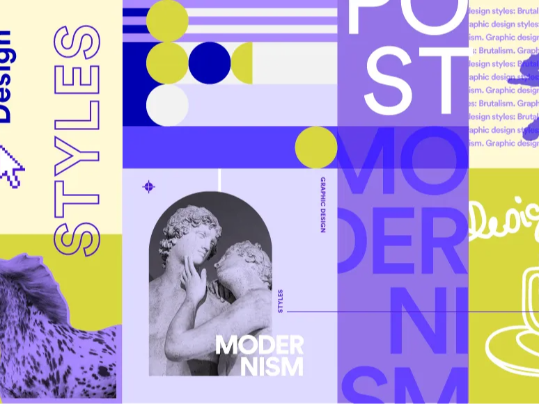 《11 种平面设计风格，一文看懂现代到当代》_波子CLD-站酷ZCOOL