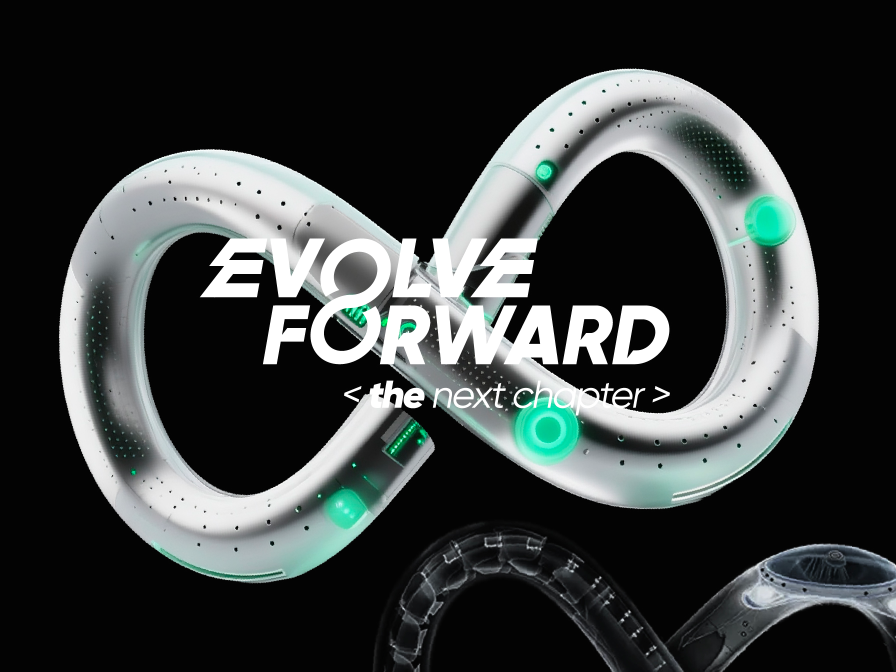 Evolve ∞ Forward - 8周年庆主视觉设计_雷鸟设计中心-站酷ZCOOL
