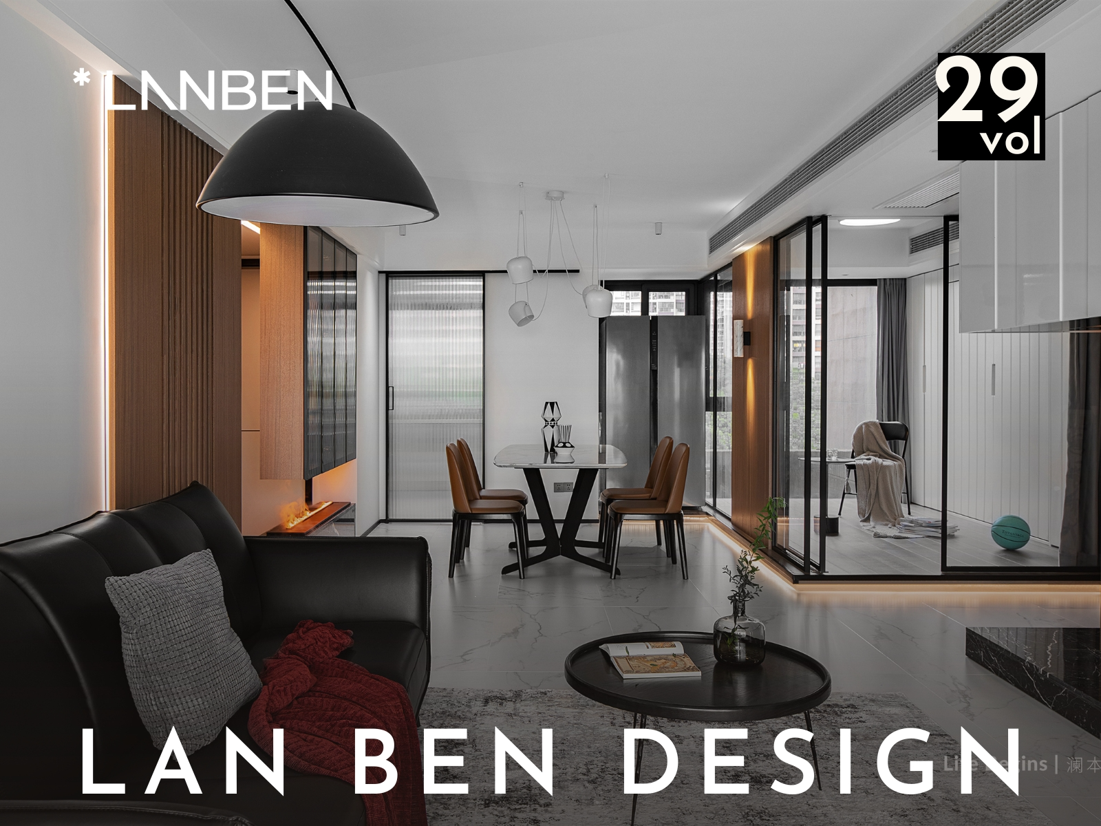 LAB原创 | 120㎡动线重构 | 「 逐光之居，木影叙白 」_南京澜本设计-站酷ZCOOL