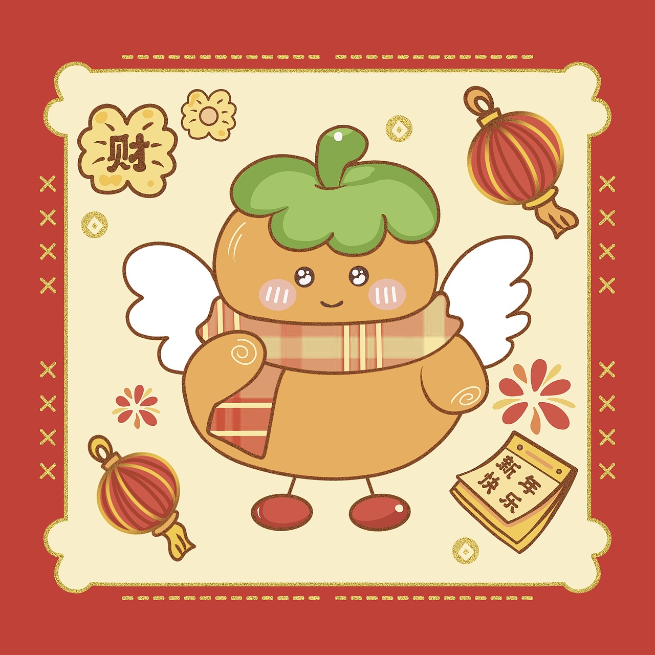 红包卡通图案设计_点点Ann0-站酷ZCOOL