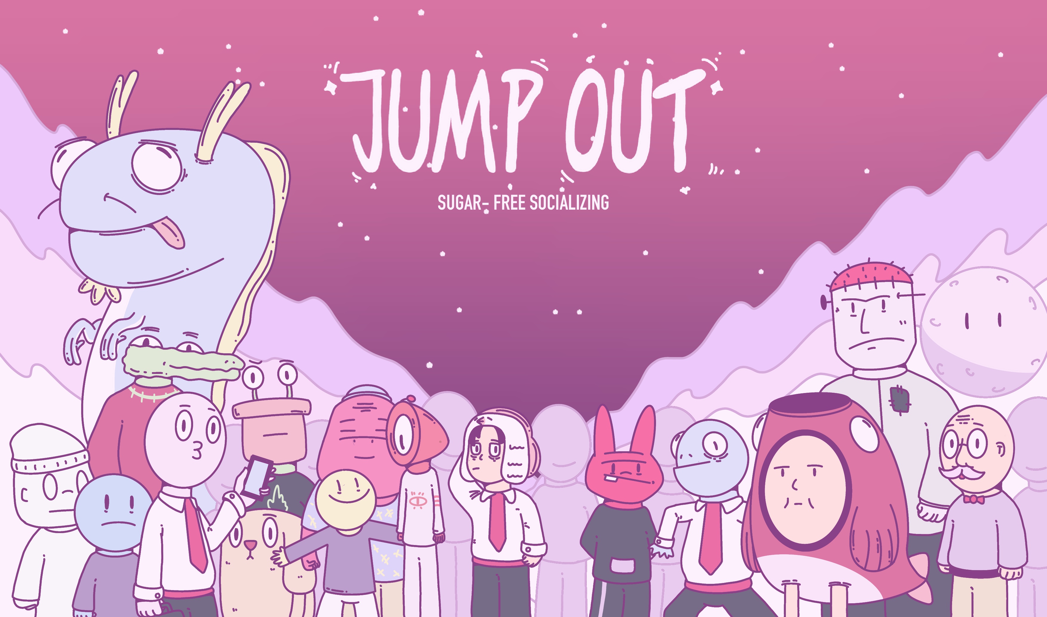 Jump Out_壹2三-站酷ZCOOL