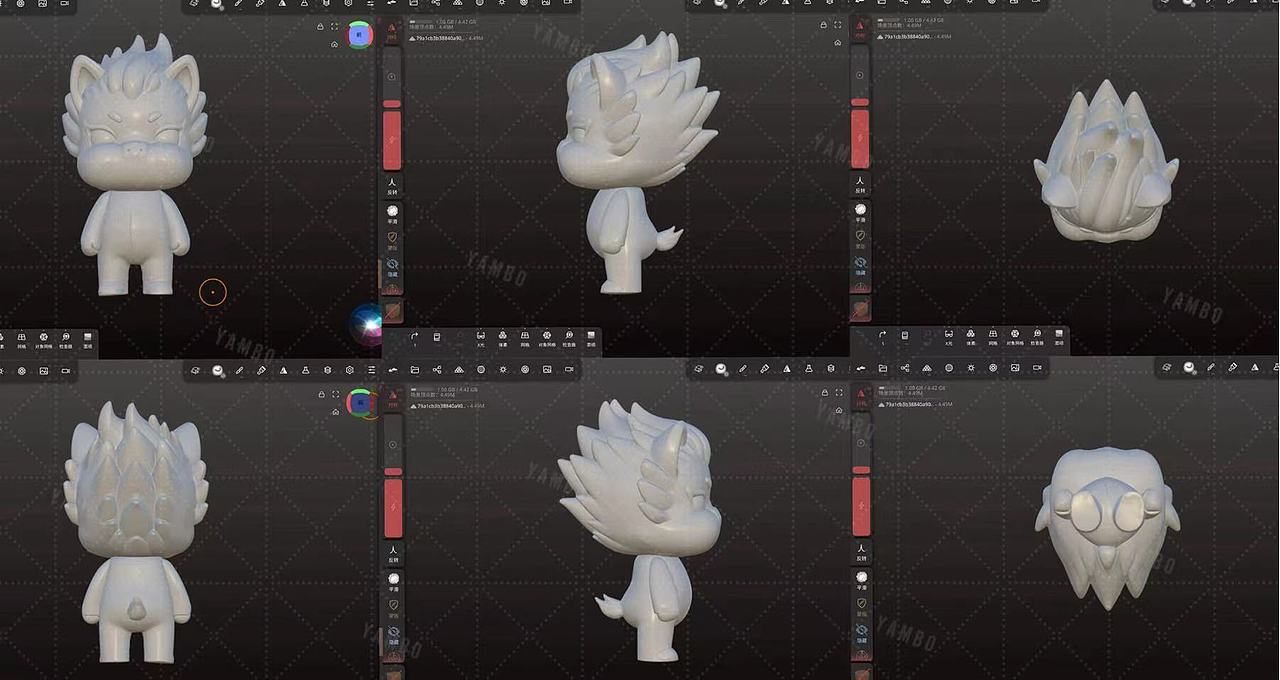 马年IP吉祥物/YAMBO 炎宝_YUAN_ZY-站酷ZCOOL