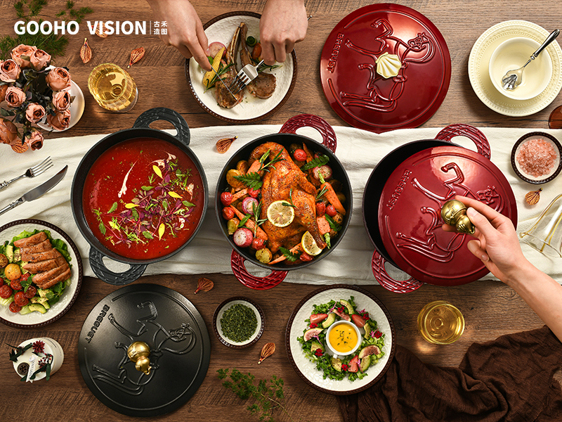 宝玑复古珐琅锅丨古禾造图 GOOHO VISION_古禾造图-站酷ZCOOL